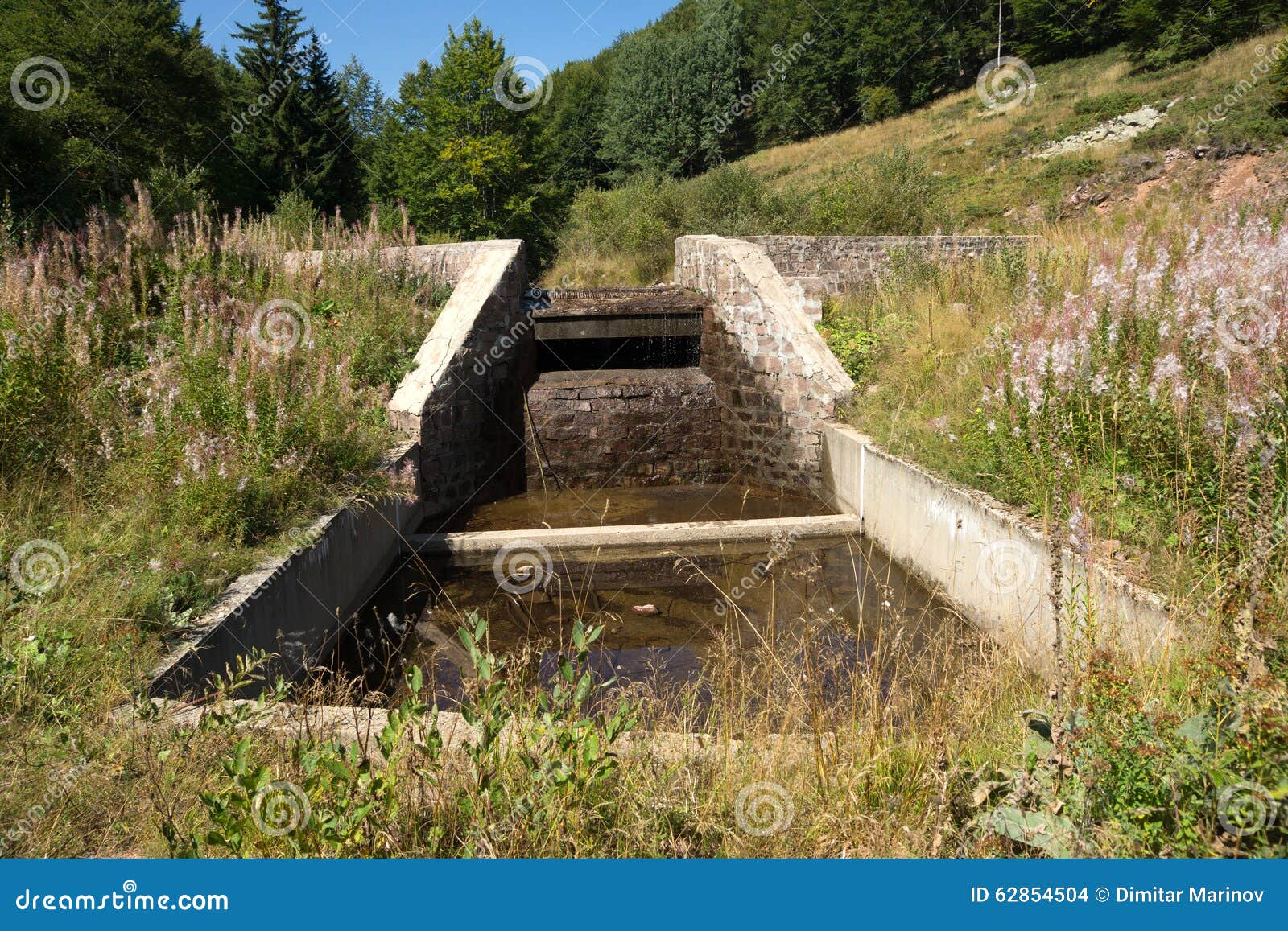 New Water Catchment Canal Royalty-Free Stock Image | CartoonDealer.com ...