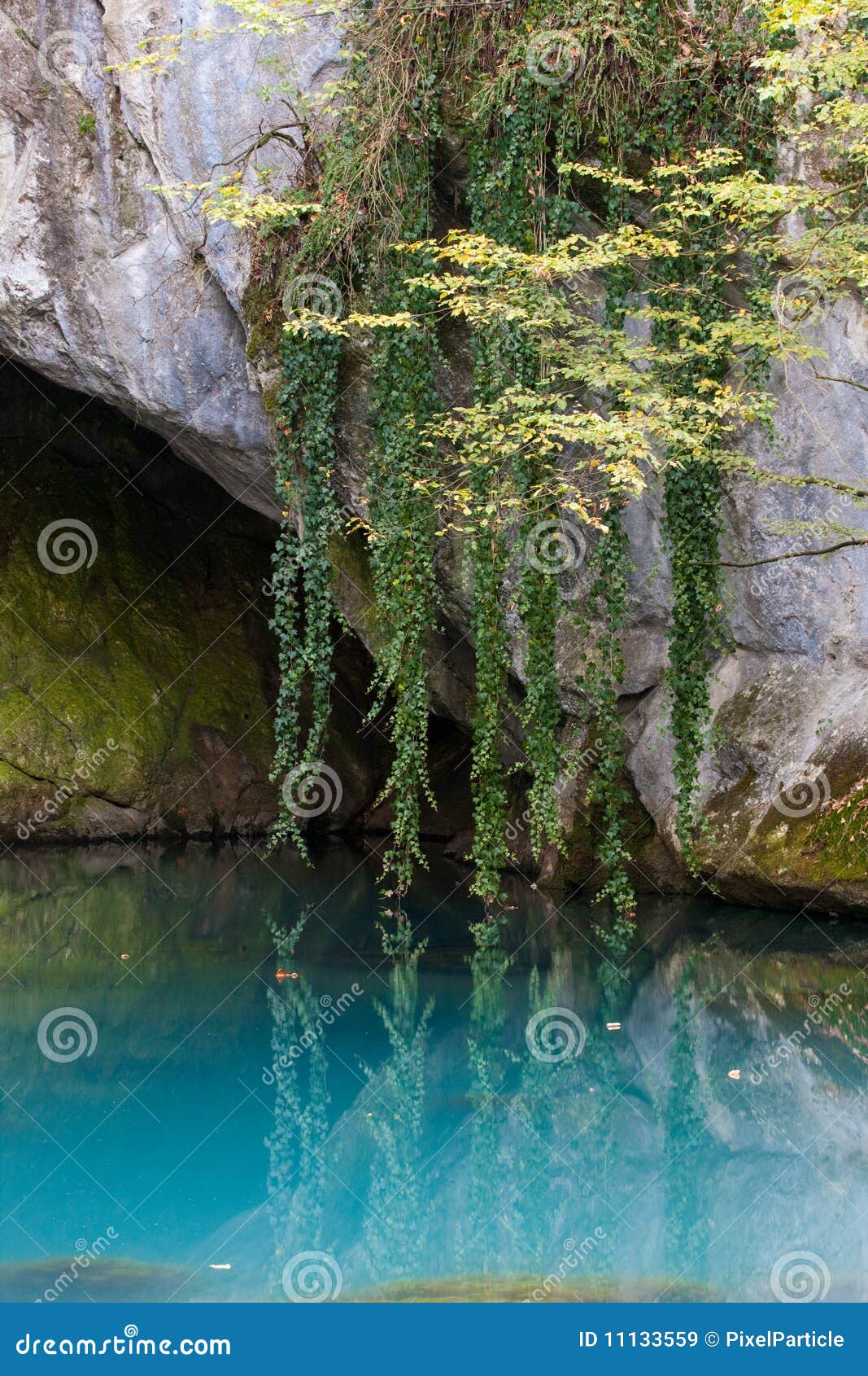 Water cave stock image. Image of pirate, river, crystal - 11133559