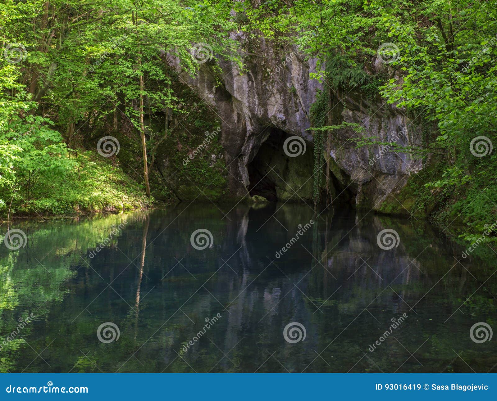 Water from the cave stock image. Image of summer, cute - 93016419