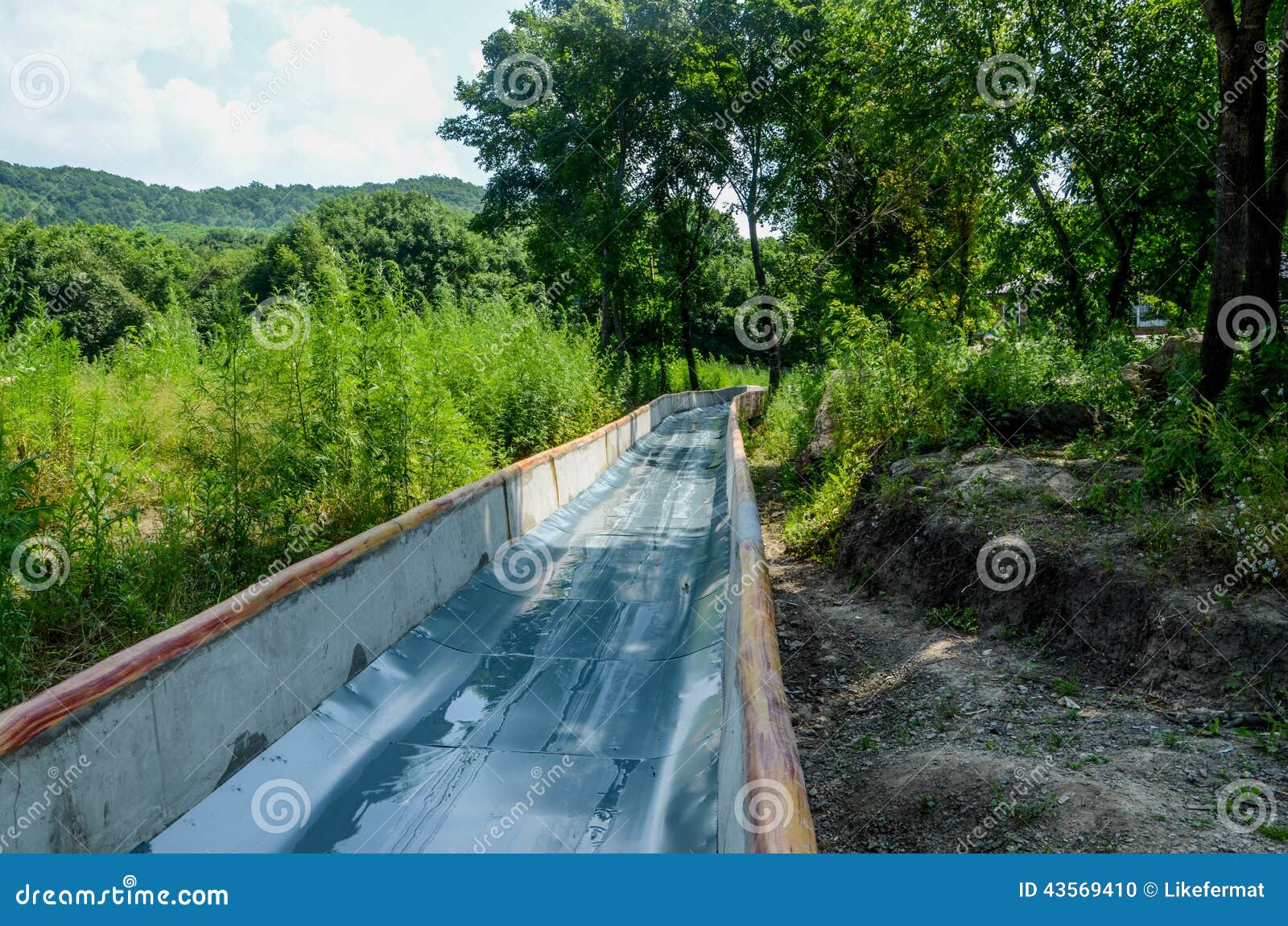 Water Channel Stock Photography | CartoonDealer.com #43569410