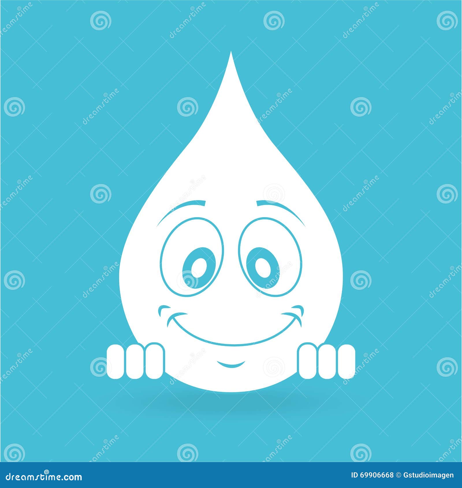 Water character design stock illustration. Illustration of character ...