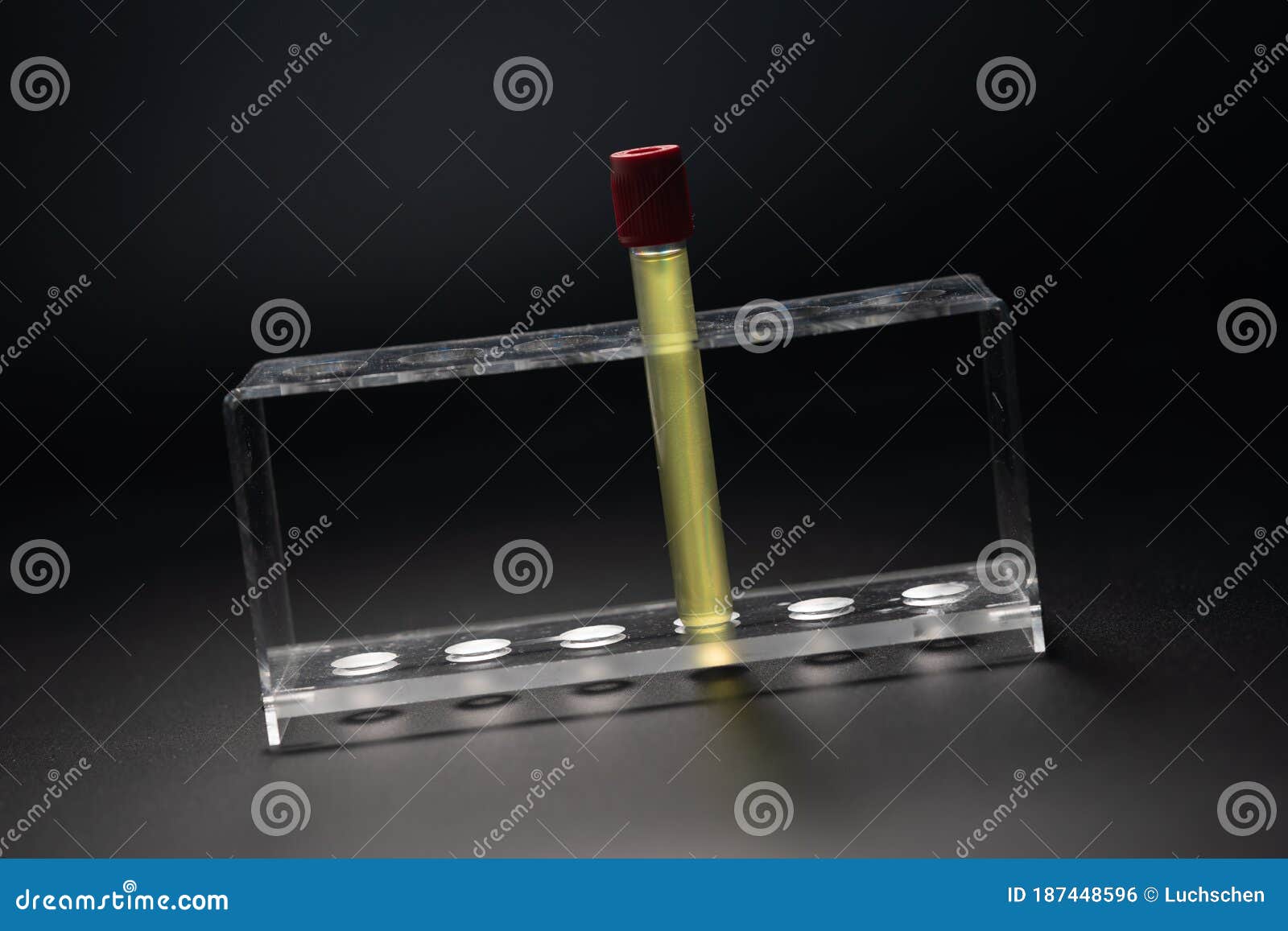 Water for Chemical and Microbiology Analysis in Lab Stock Photo - Image ...