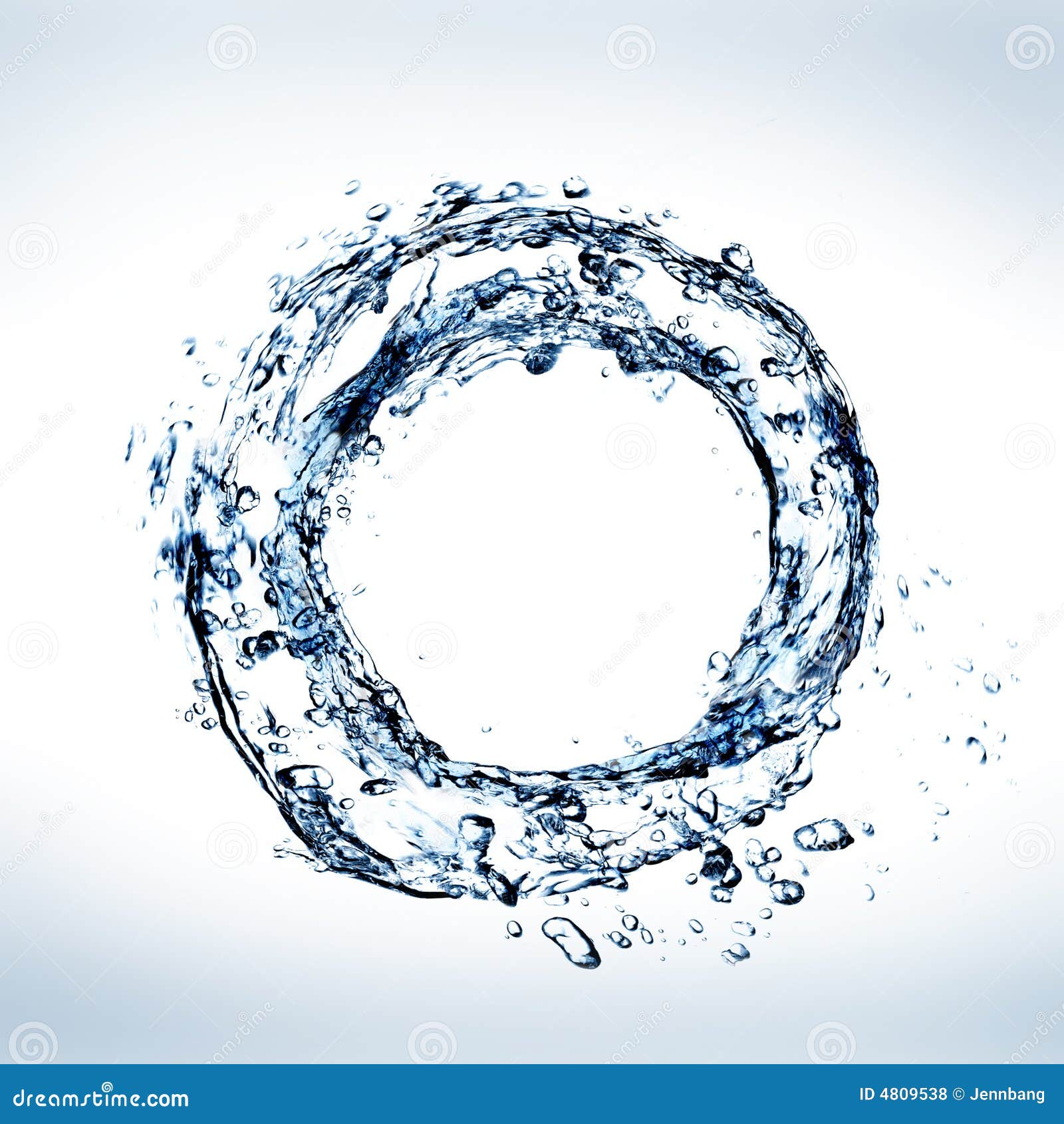 Water In Circle Royalty-Free Stock Image | CartoonDealer.com #4809538