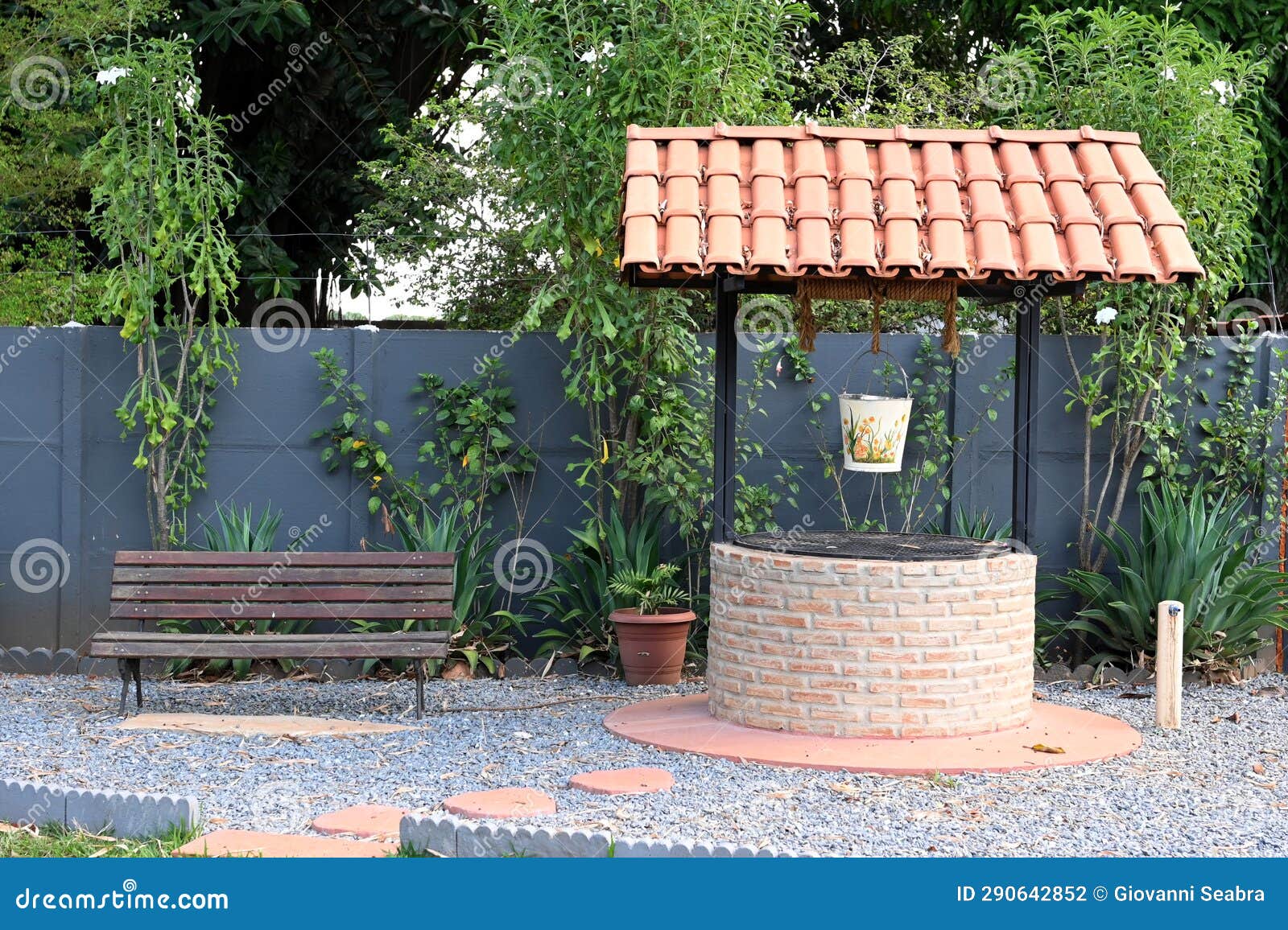 Water Cistern, Pleasant Place Pit Hole To Extract Water Source of Life ...