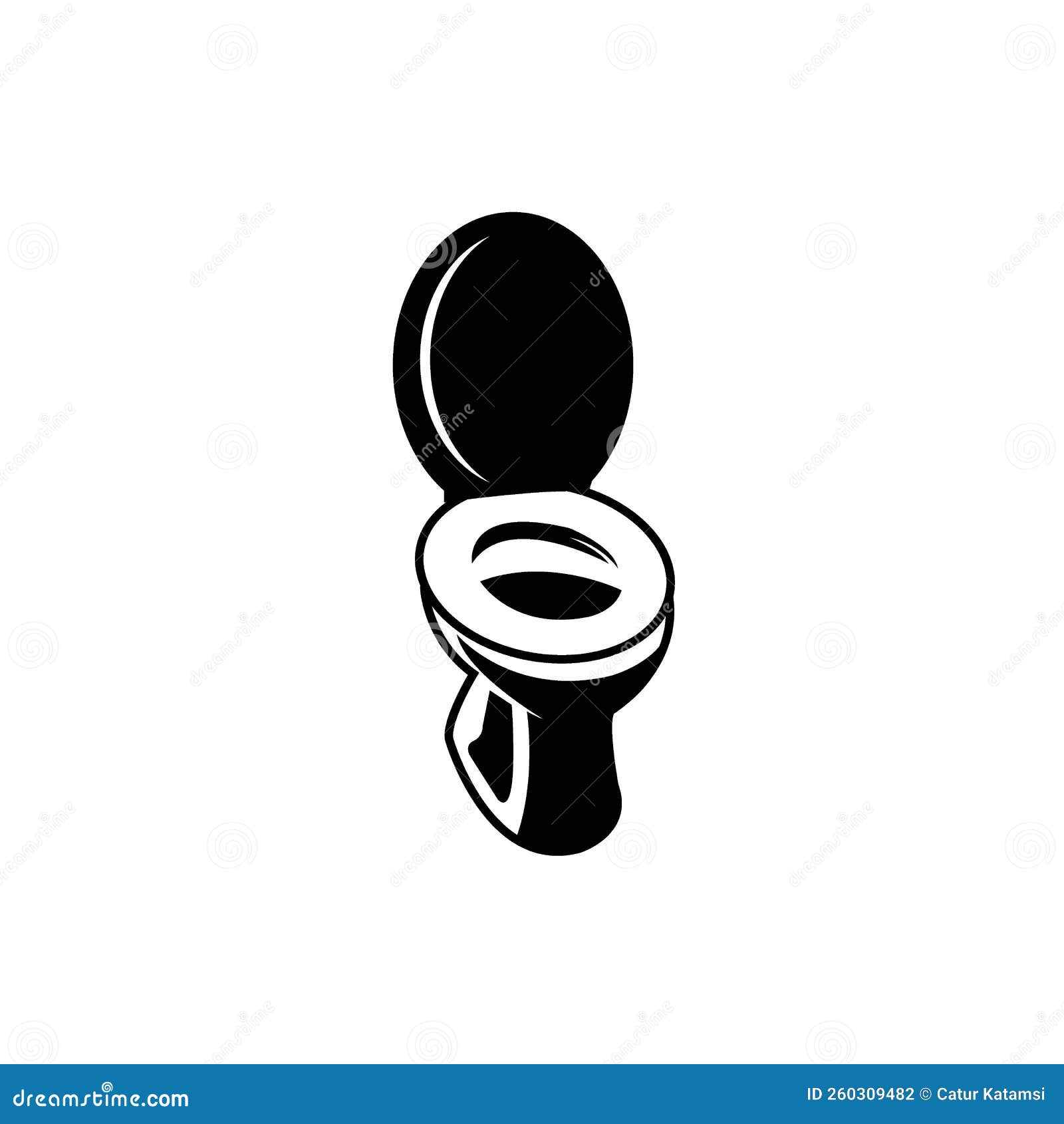Water Closet Icon Logo Vector Stock Illustration - Illustration of ...