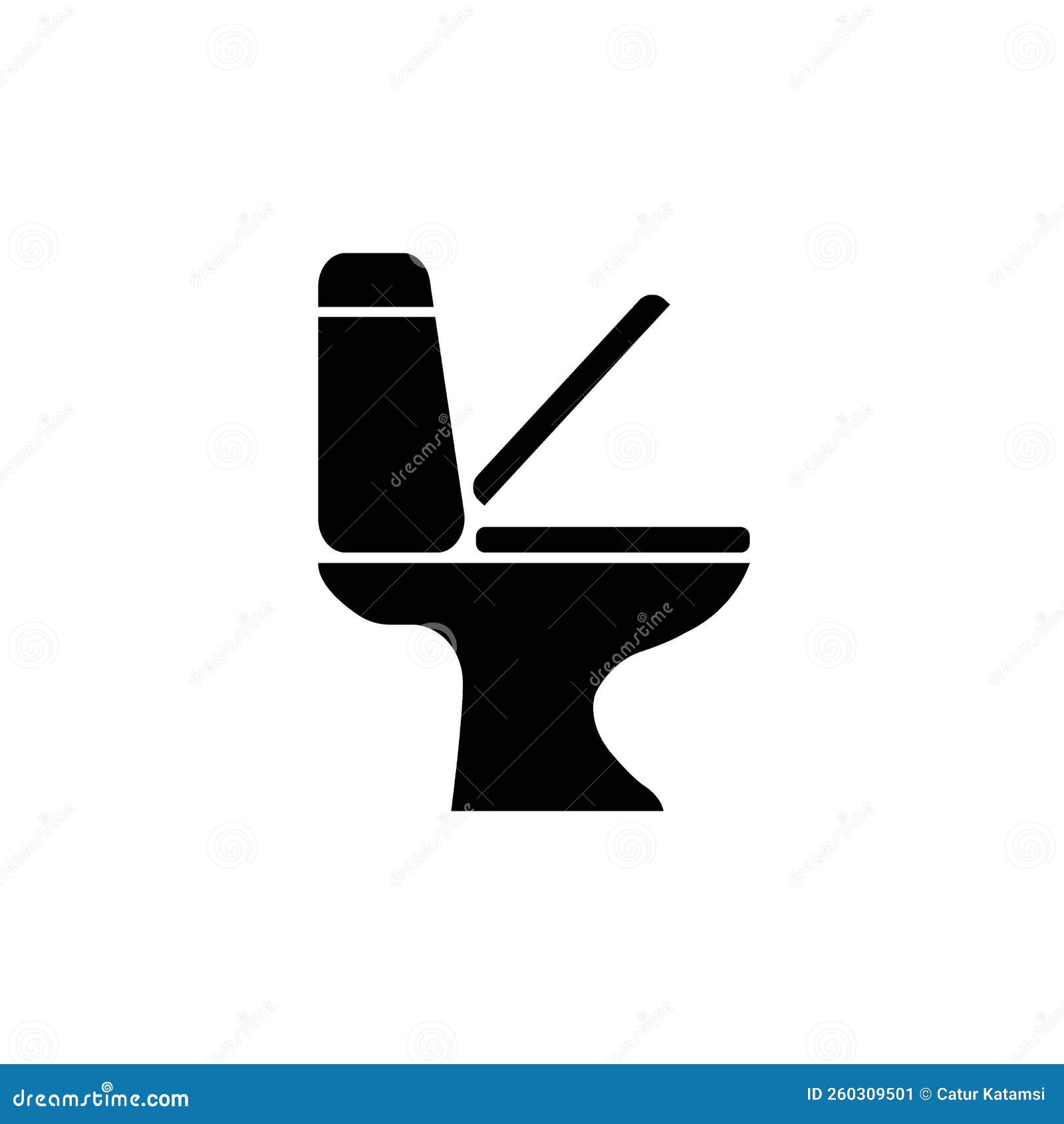 Water Closet Icon Logo Vector Stock Illustration - Illustration of ...
