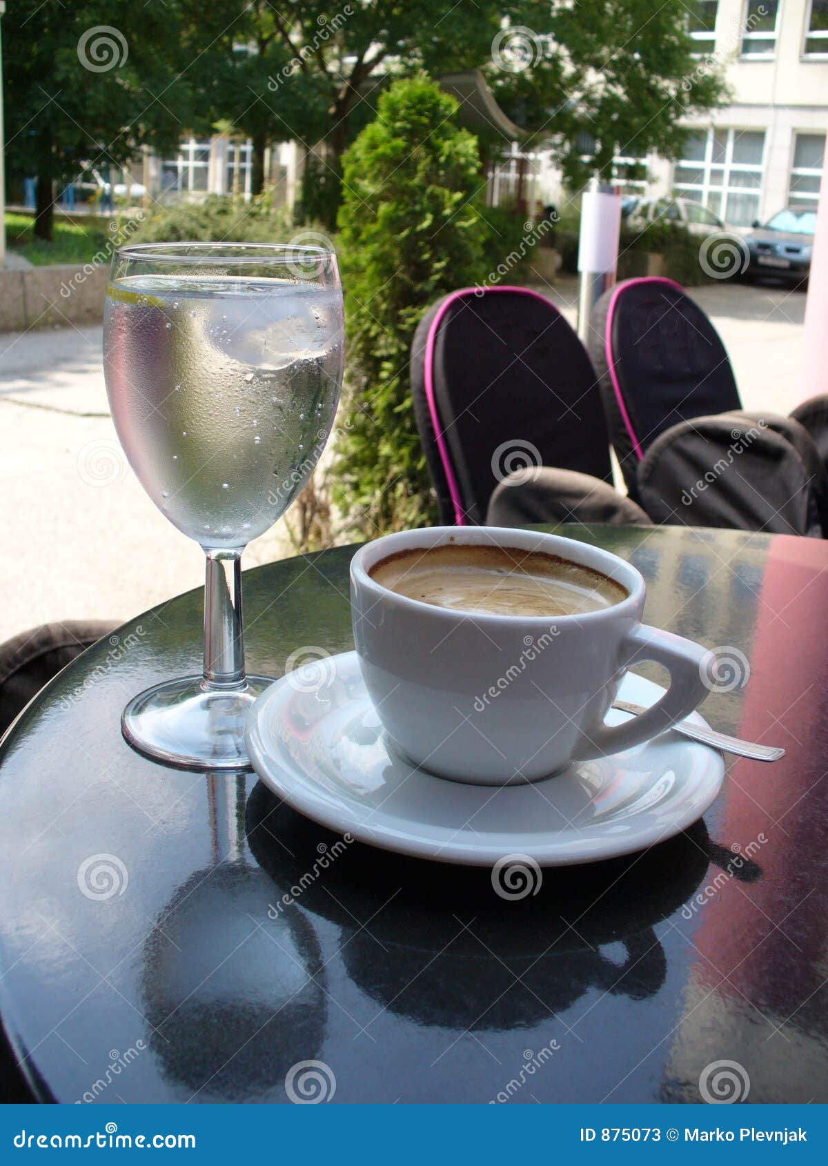 Water and coffee stock image. Image of cocoa, dewy, glass - 875073