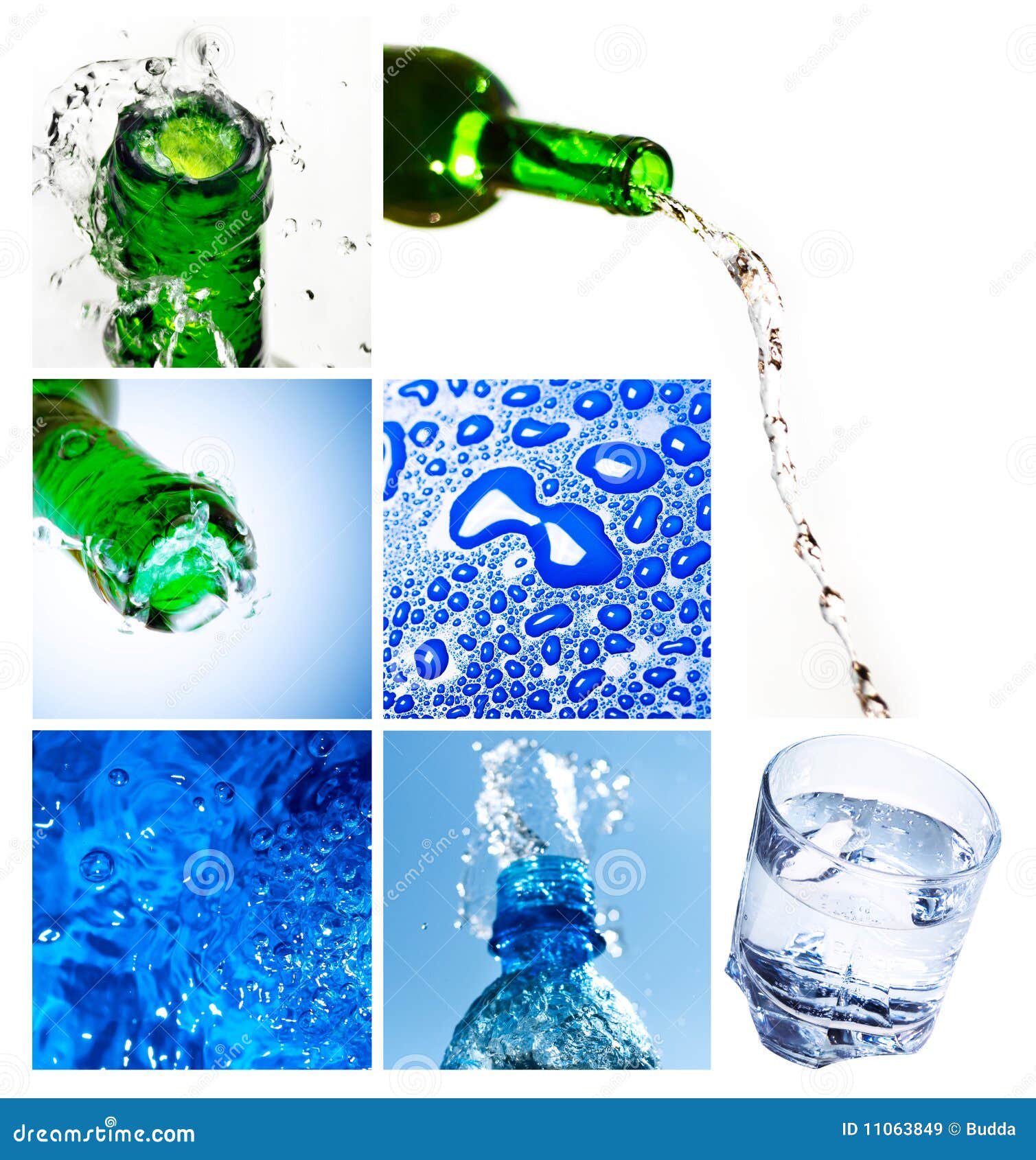 Water Collage Royalty-Free Stock Photography | CartoonDealer.com #20255999