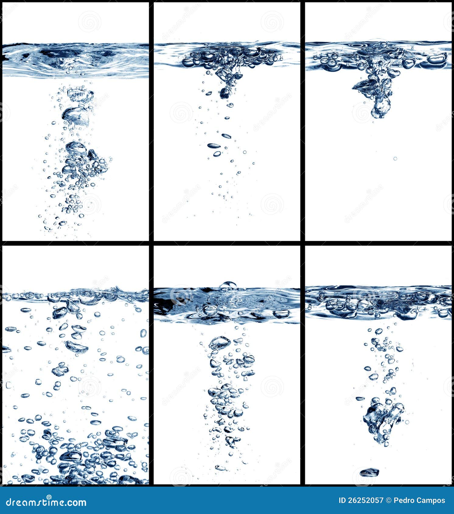 Water Collage Royalty Free Stock Photography - Image: 26252057
