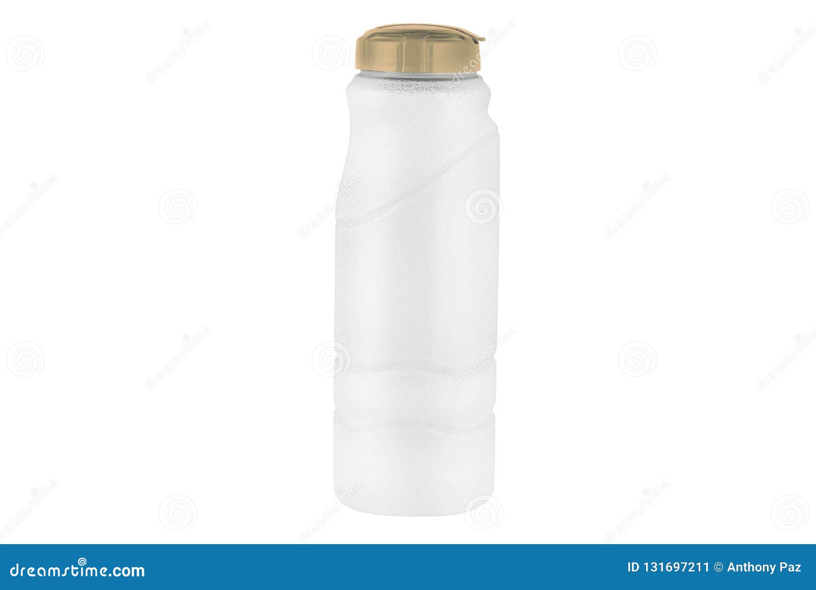 Water Color Bottle Isolated on White Stock Image - Image of freshness ...
