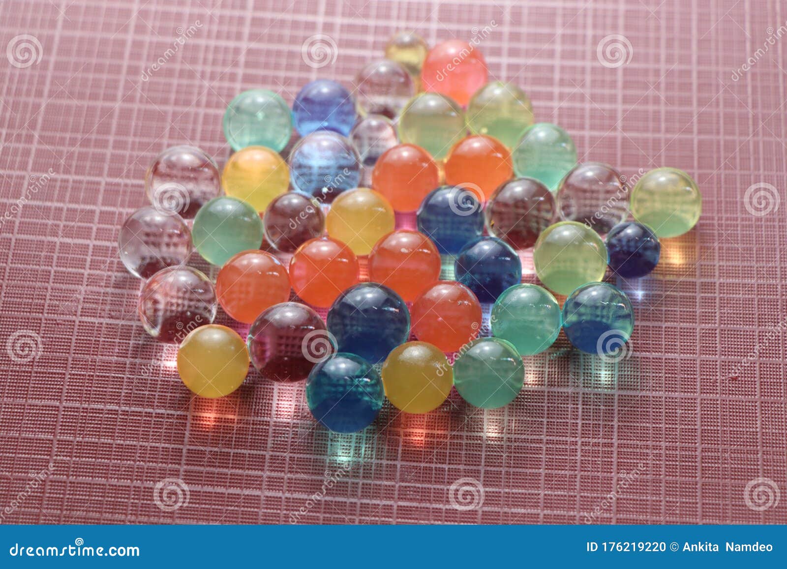 Water Color Bubbles in Different Shapes Stock Photo - Image of ball ...