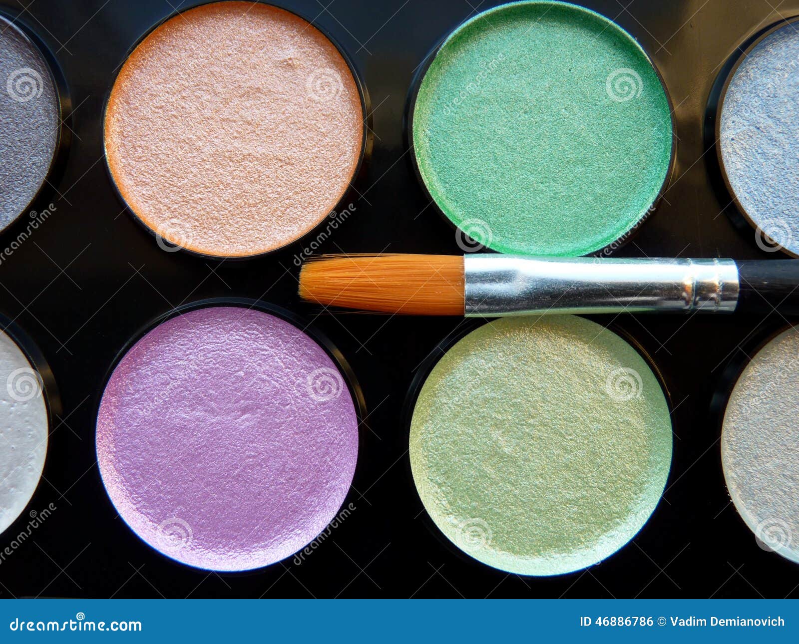 Water Color Nacreous Paints Stock Photo - Image of creativity, nacre ...