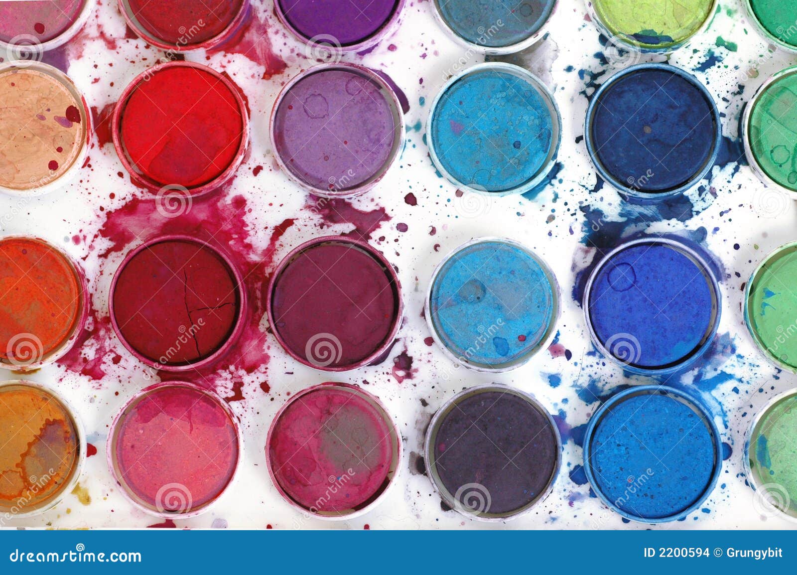 Water Colors stock photo. Image of macro, line, rainbow - 2200594