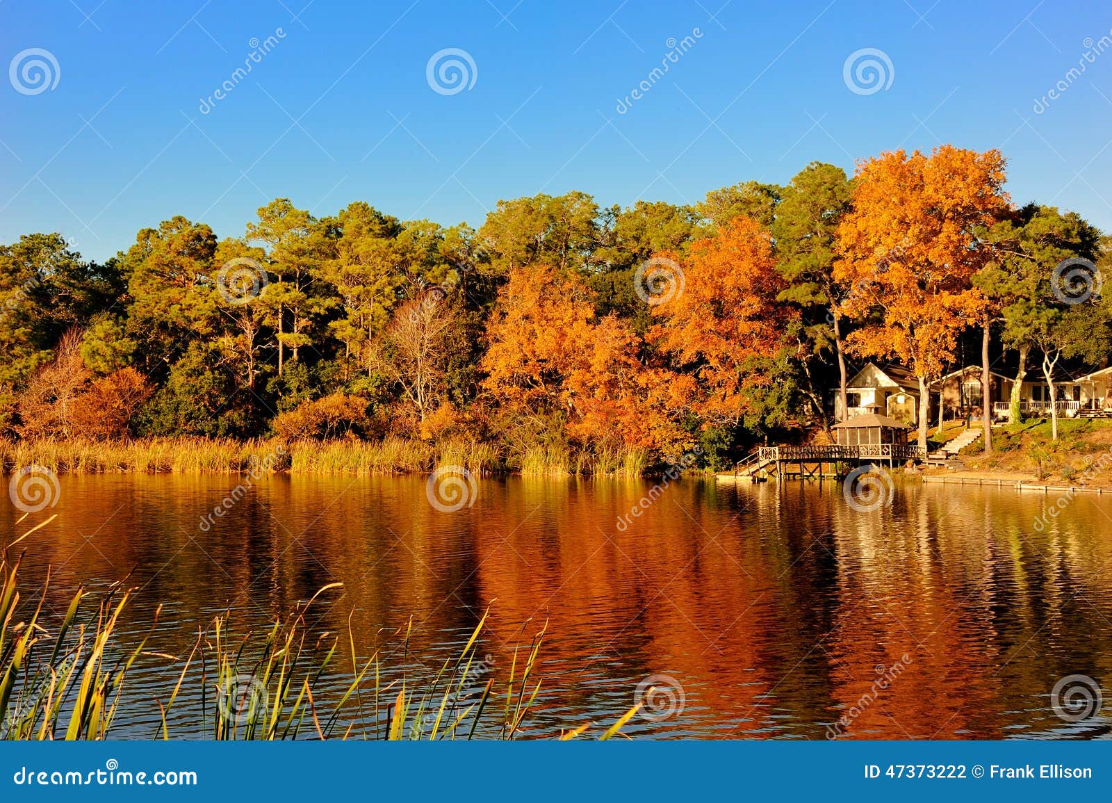 Water Colors stock photo. Image of reflection, orange - 47373222
