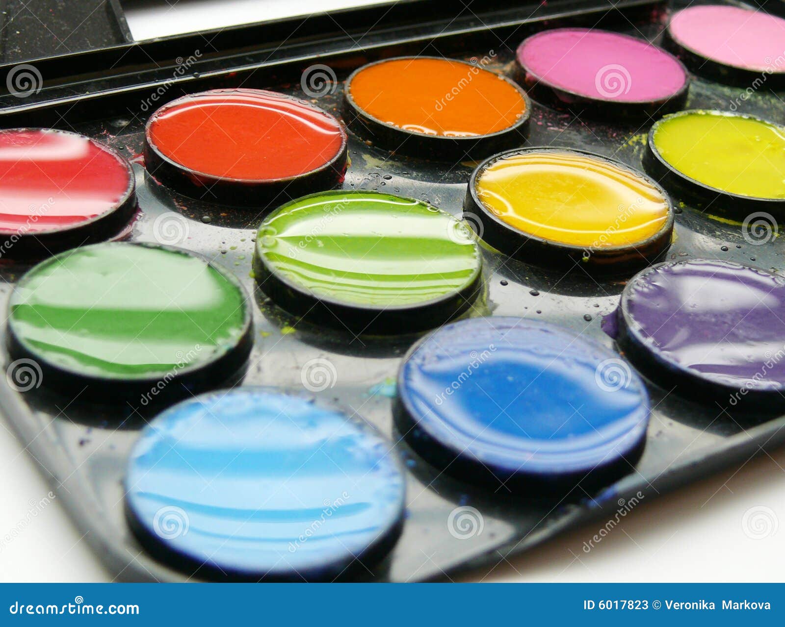 Water-colours stock image. Image of color, abstract, pink - 6017823