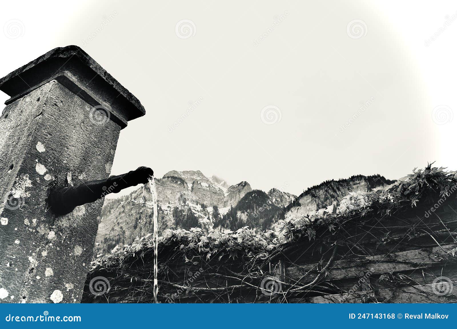 Water column stock photo. Image of column, water, alps - 247143168