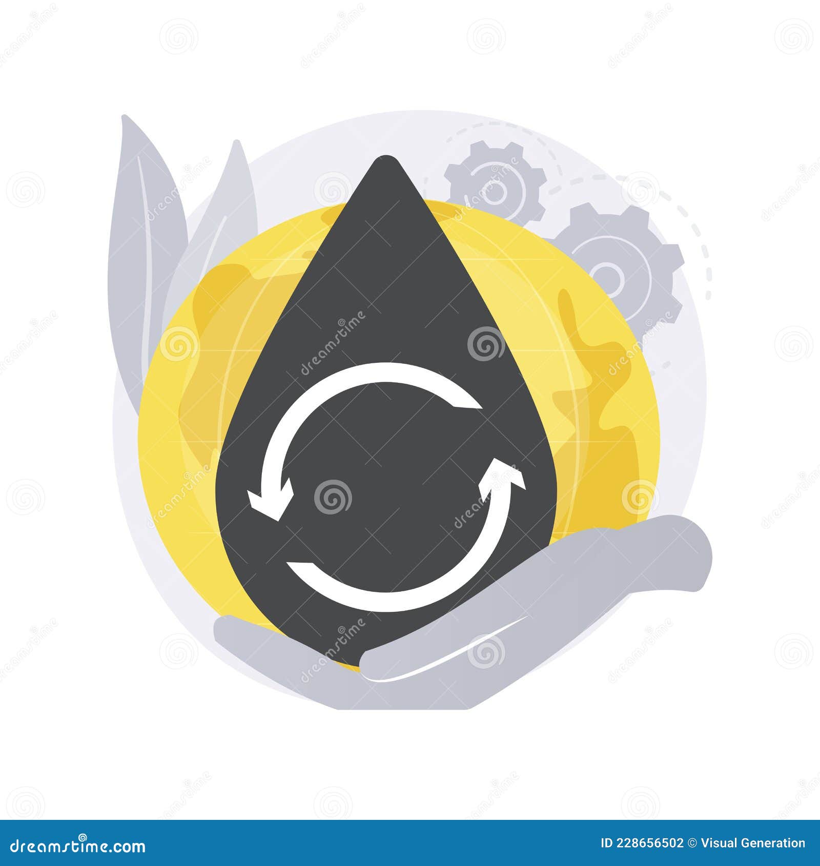 Water Consumption Abstract Concept Vector Illustration. Stock Vector ...