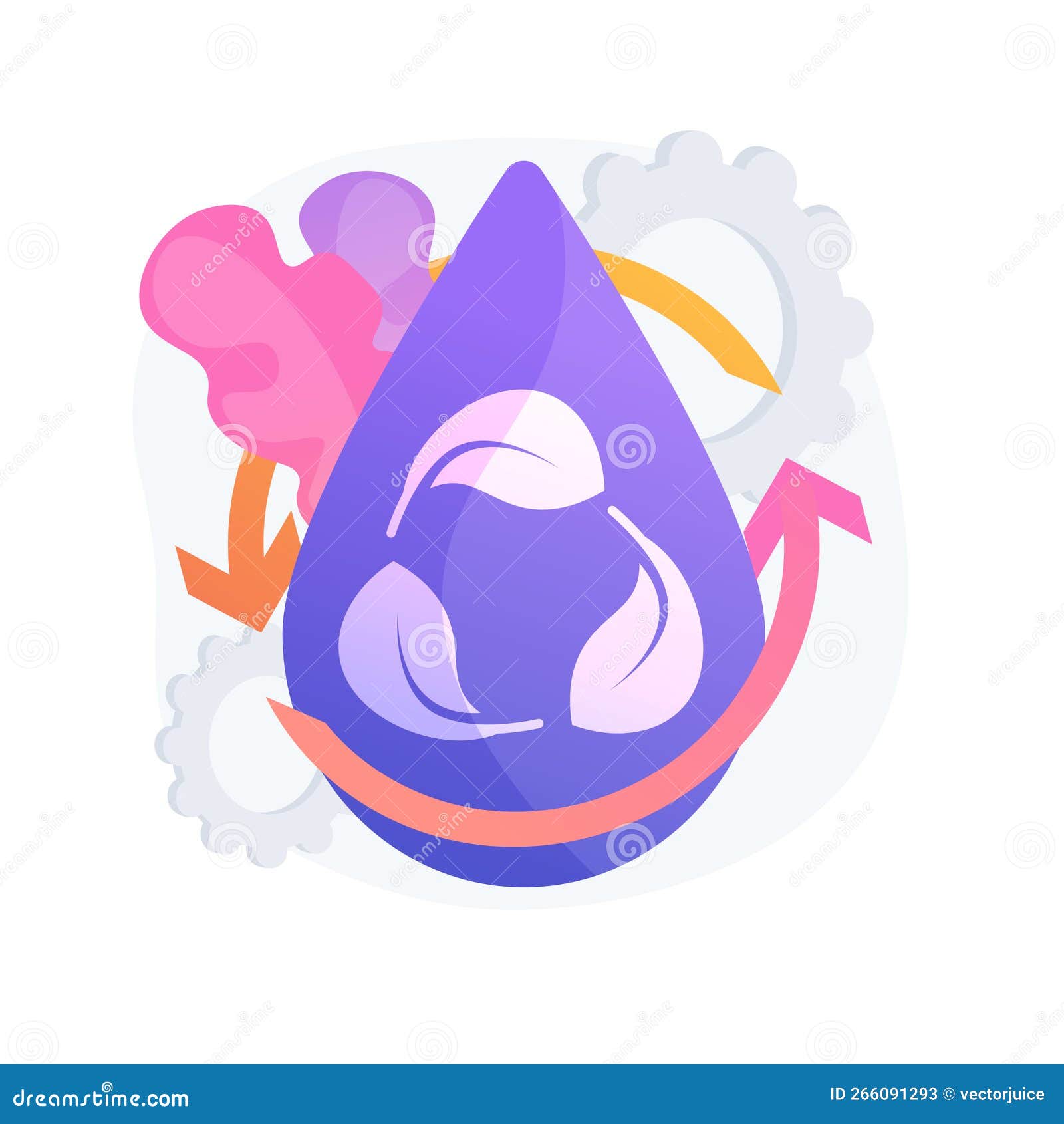 Water Consumption Abstract Concept Vector Illustration Stock Vector ...