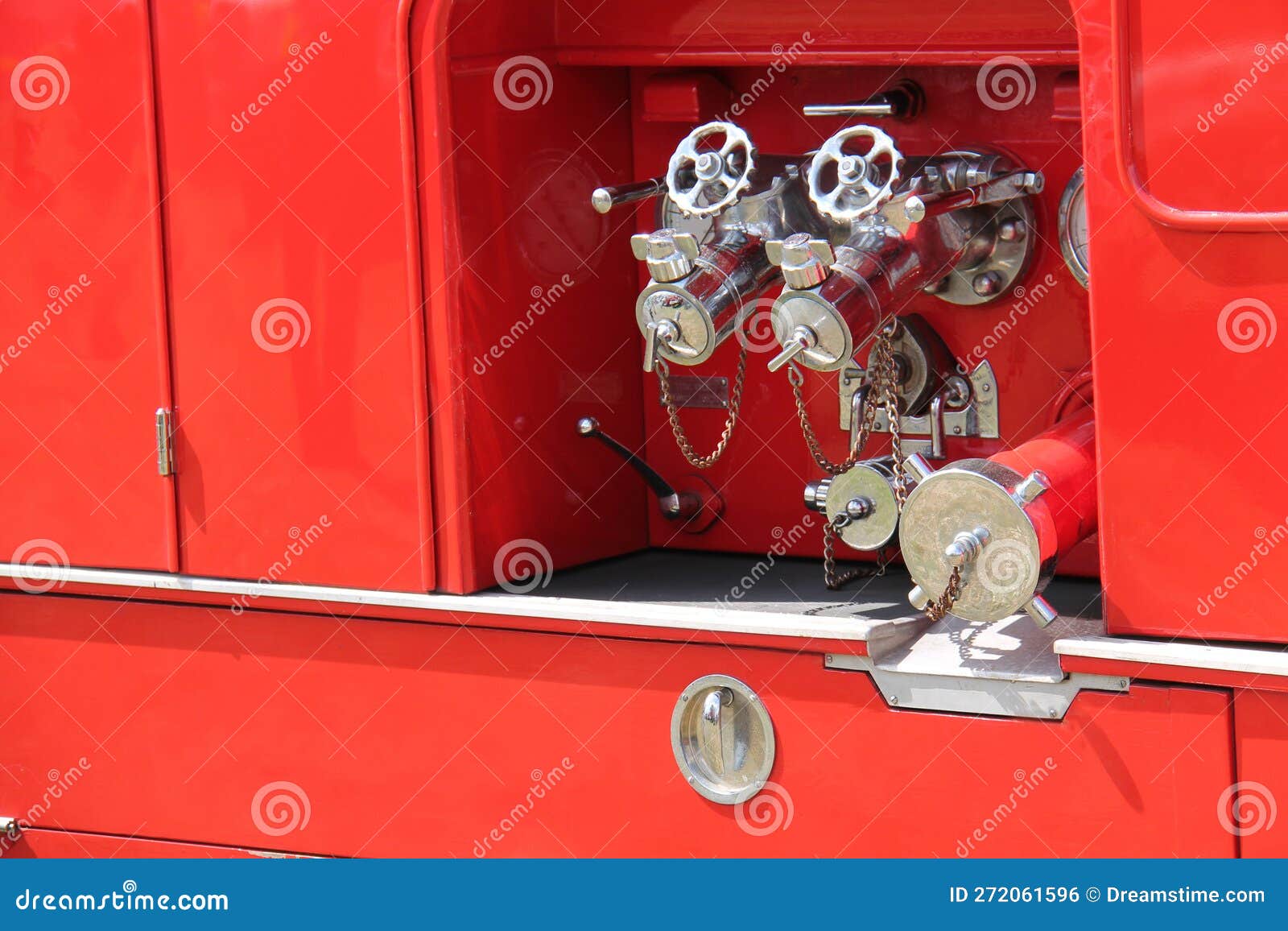 Water Controlling Valves. stock photo. Image of vehicle - 272061596