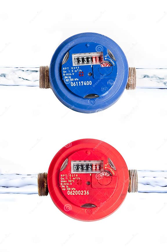 Water counters stock image. Image of measurement, figures - 22929997