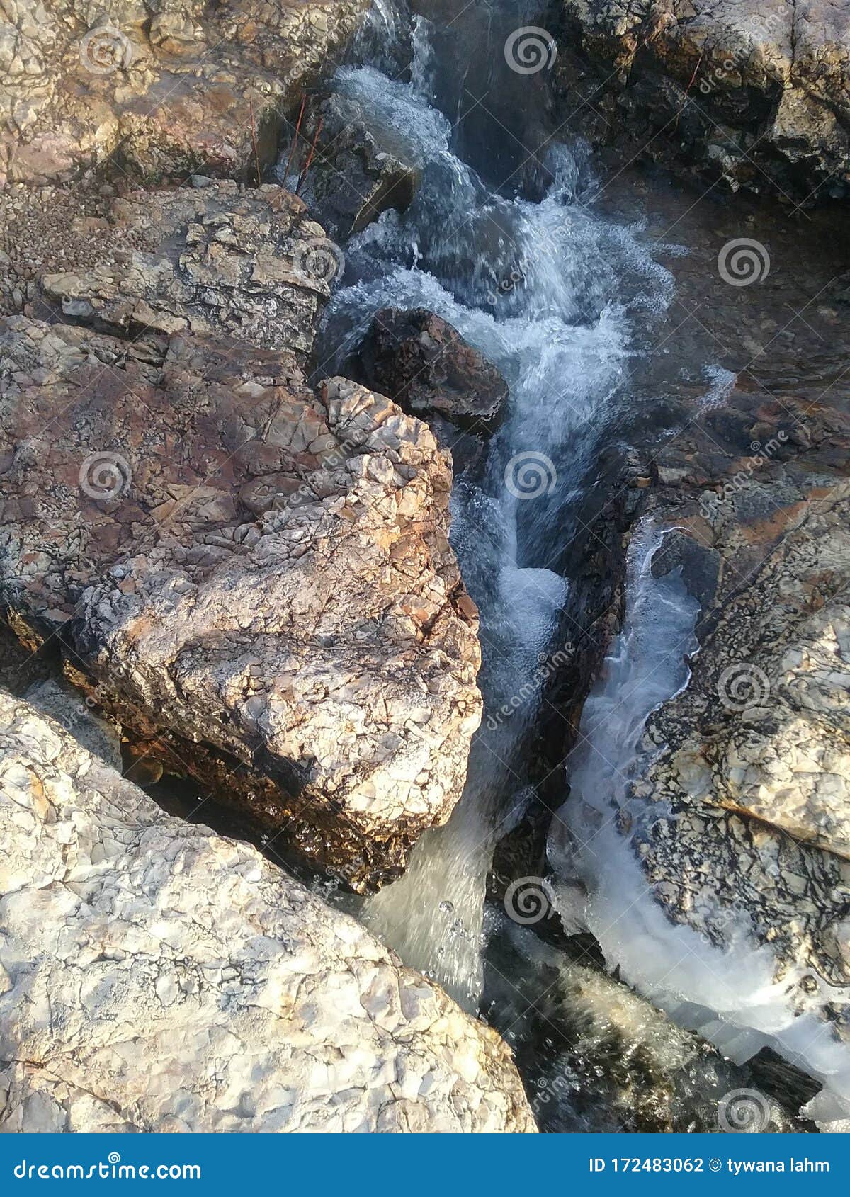 Water through the cracks stock photo. Image of wilderness - 172483062