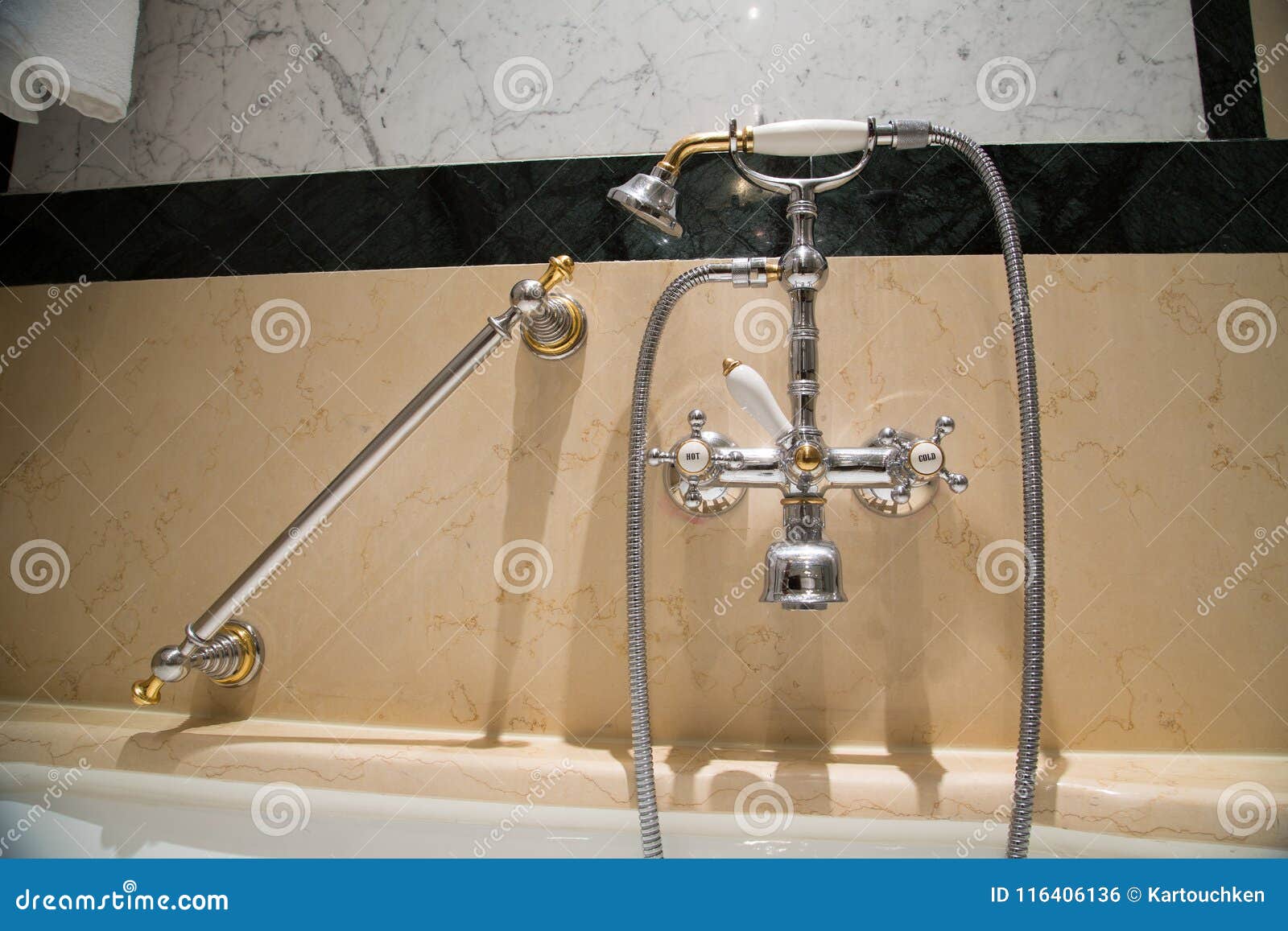 Water Crane Bathroom stock photo. Image of bathroom - 116406136