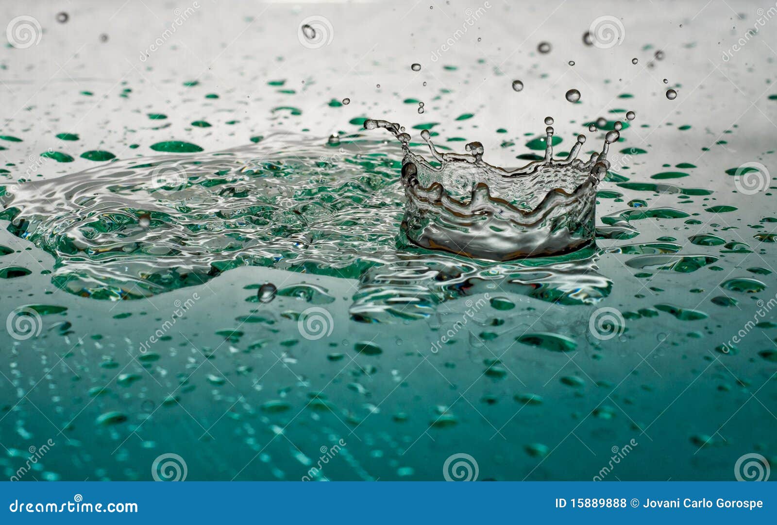 Water Crown stock photo. Image of ocean, empty, freshness - 15889888