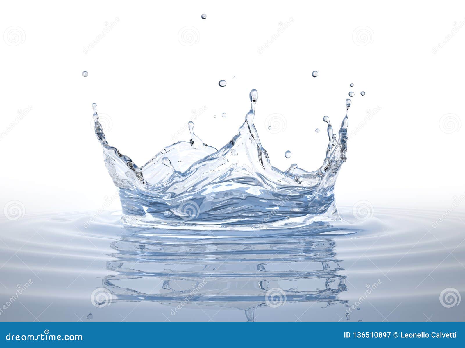 Pool Splash Background