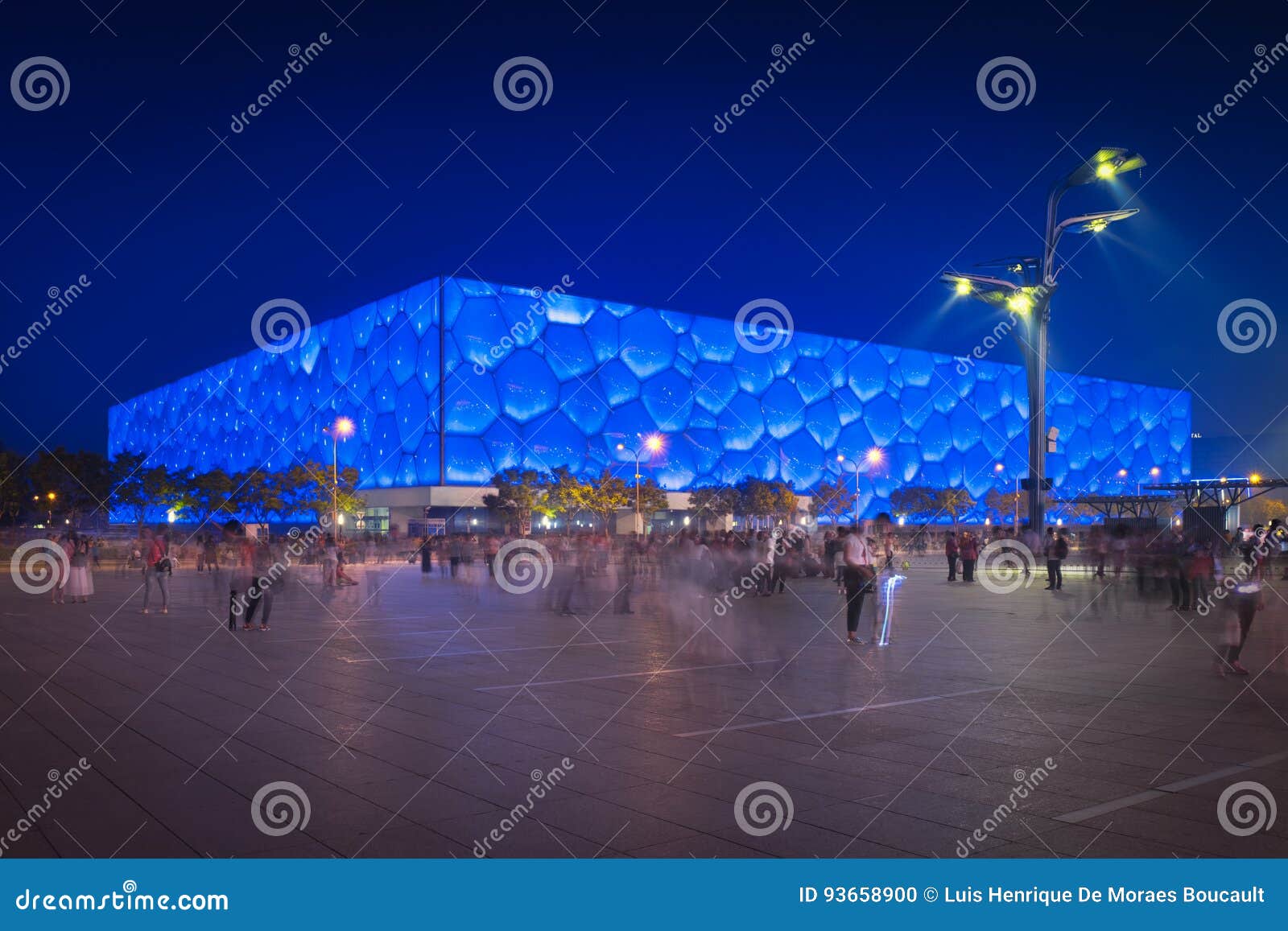 The Water Cube Editorial Photo | CartoonDealer.com #43595627