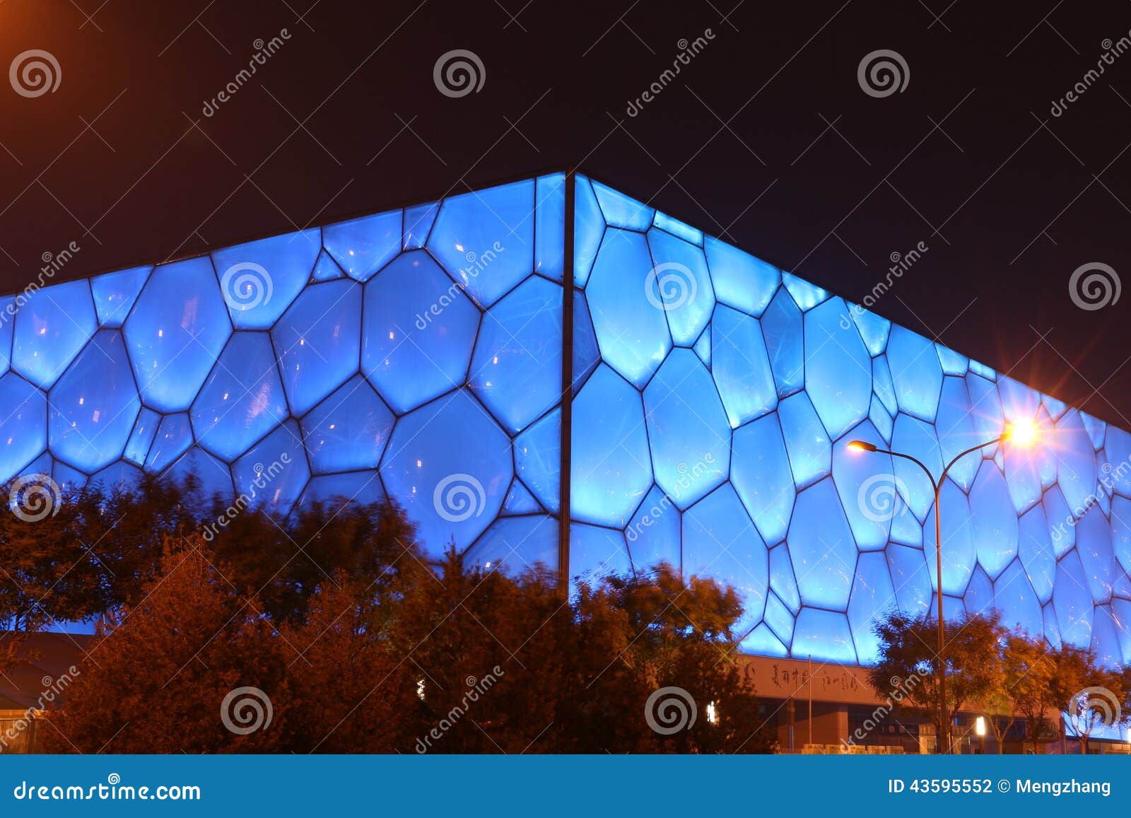 The Water Cube Editorial Photo | CartoonDealer.com #43595627