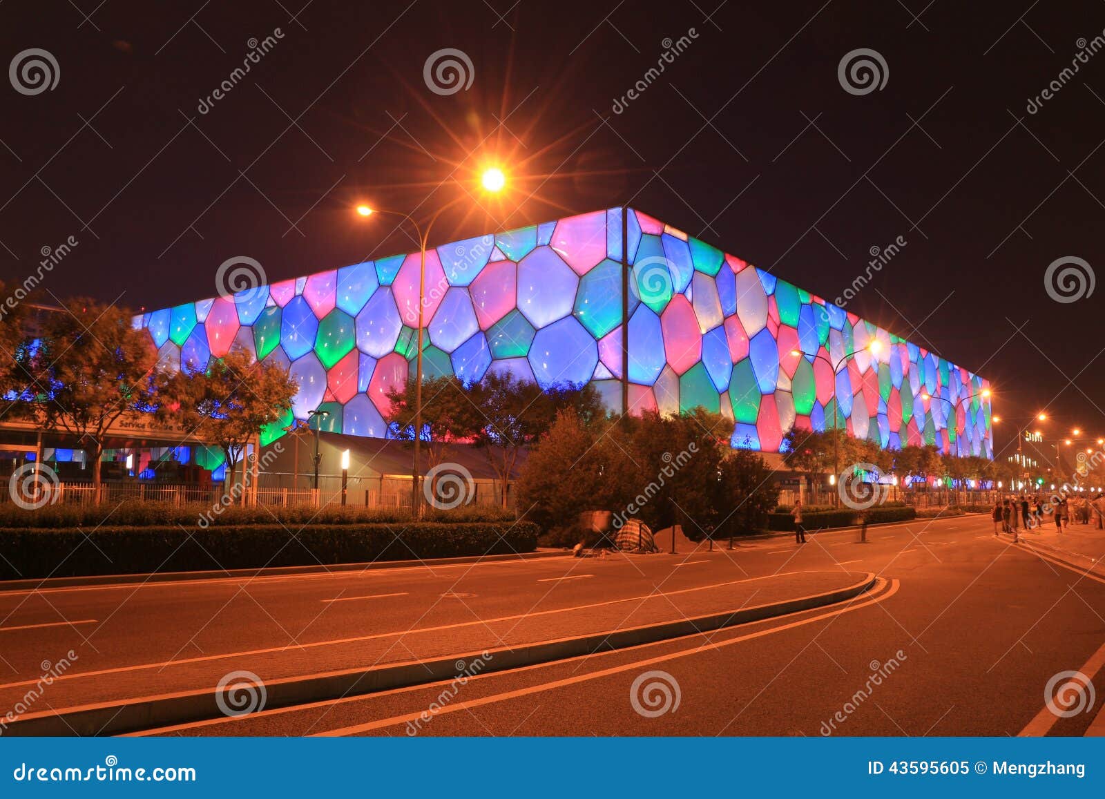 The Water Cube editorial image. Image of peony, layer - 43595605