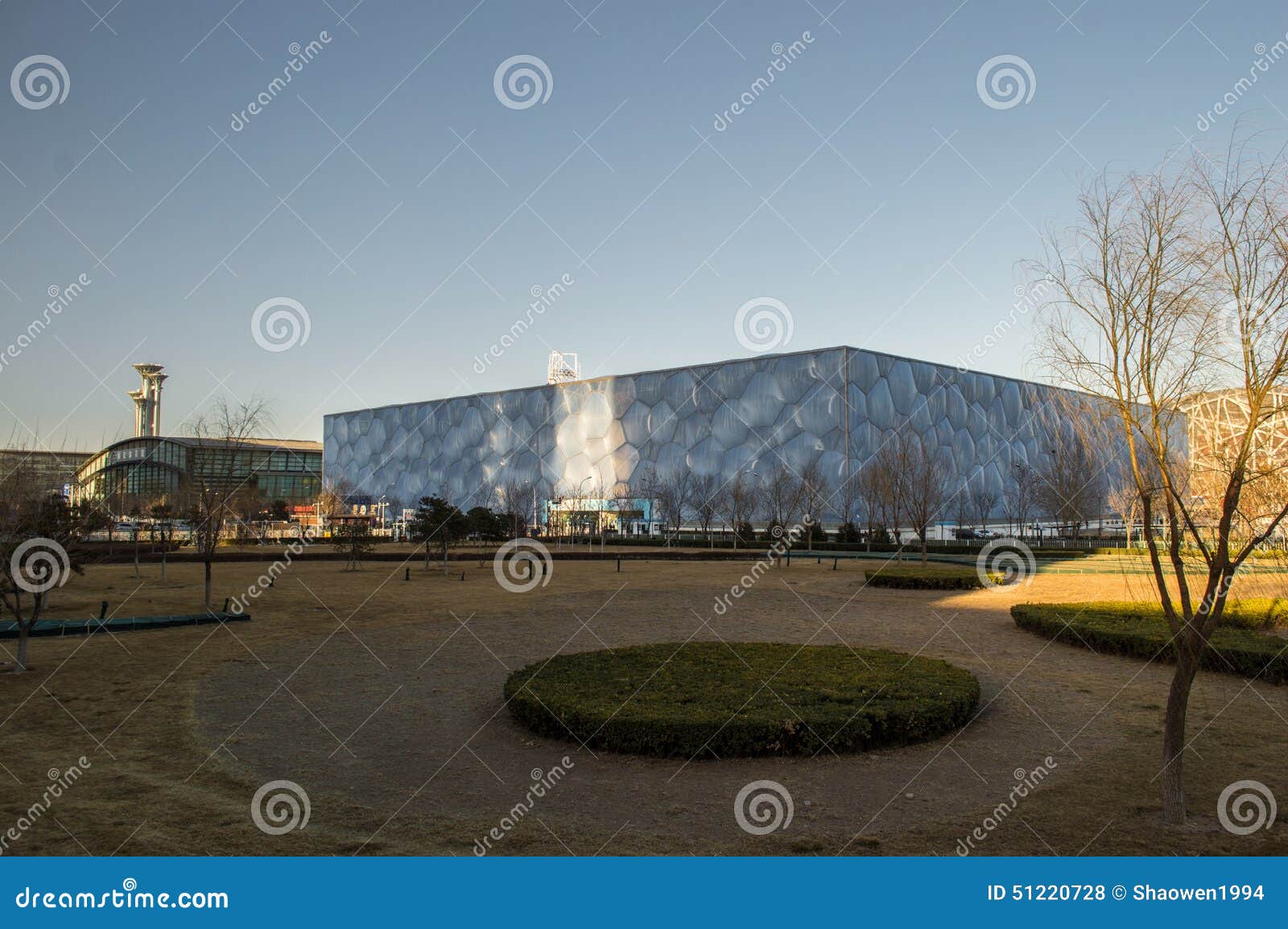 The Water Cube Editorial Photo | CartoonDealer.com #43595627