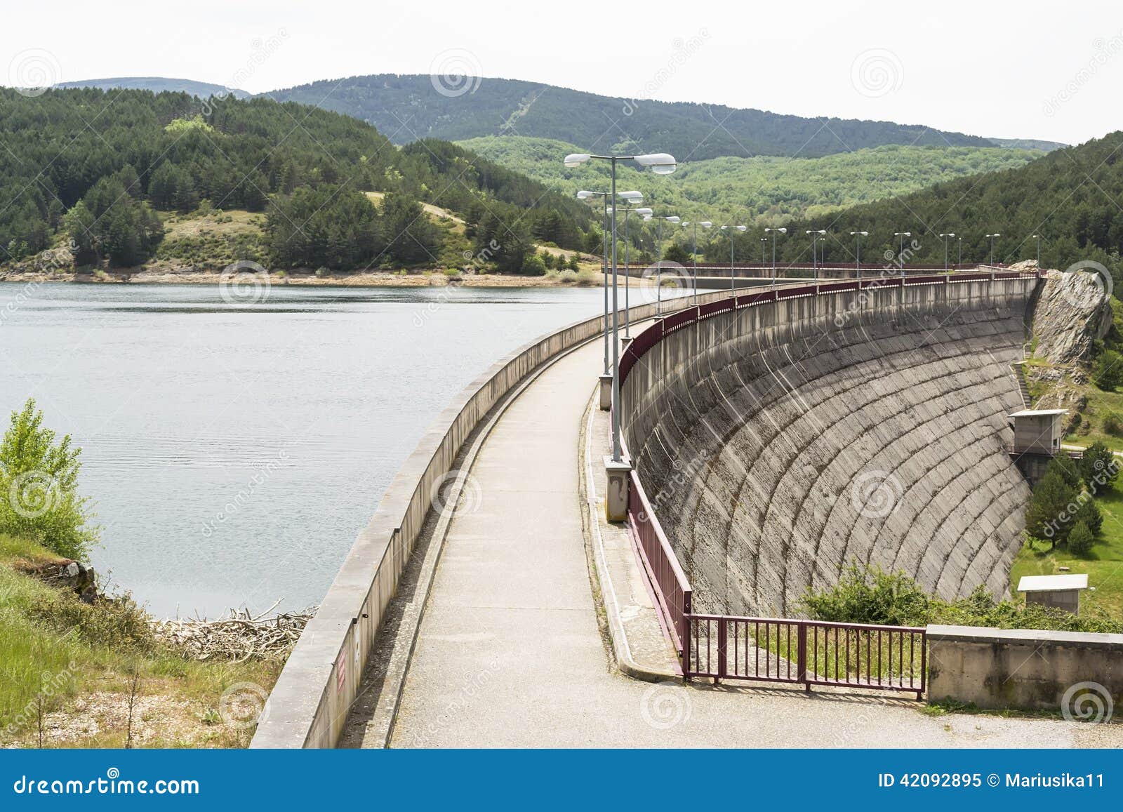 Water dam stock image. Image of capacity, environment - 42092895