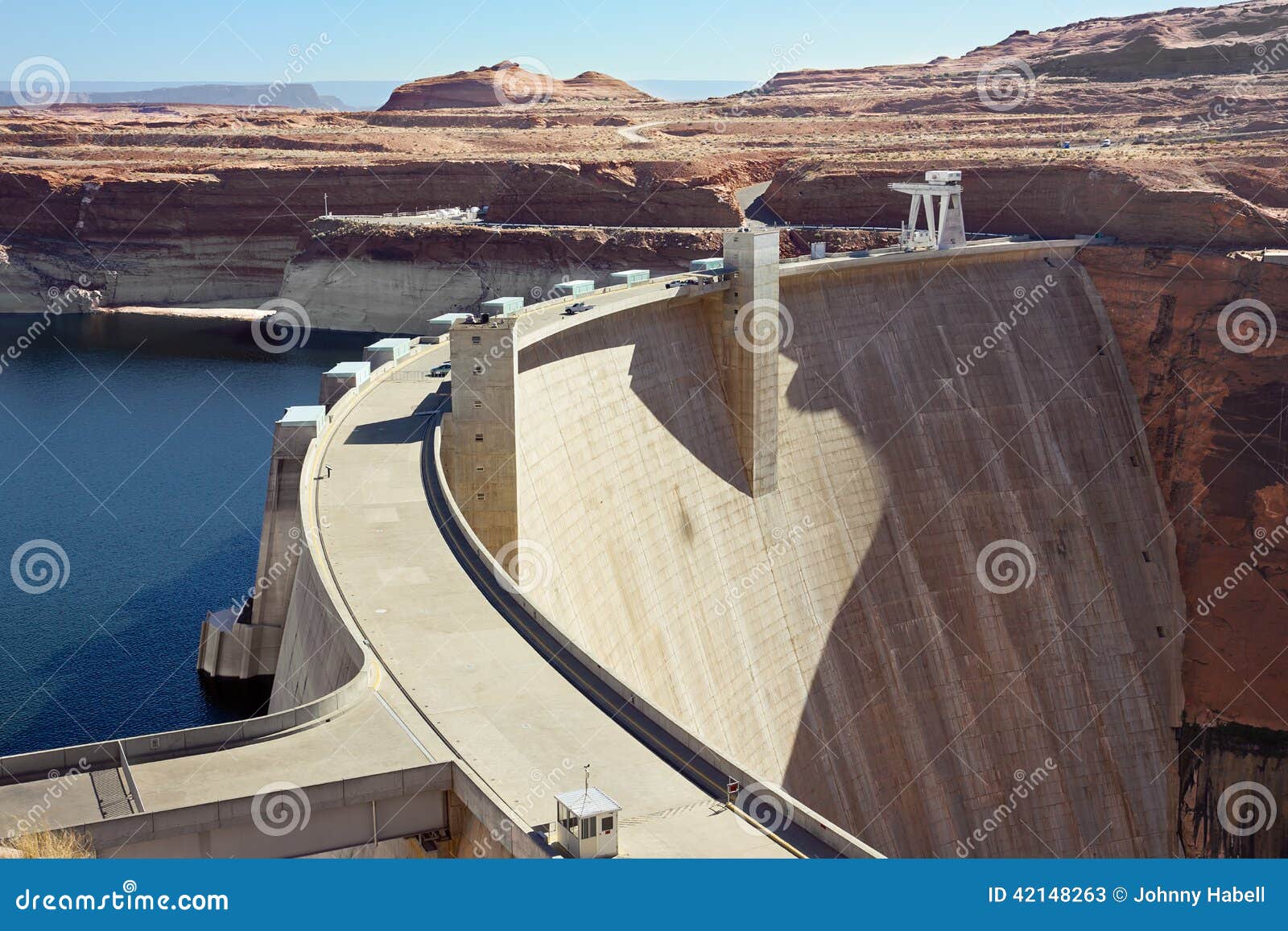 Water Dam stock image. Image of alternative, concrete - 42148263