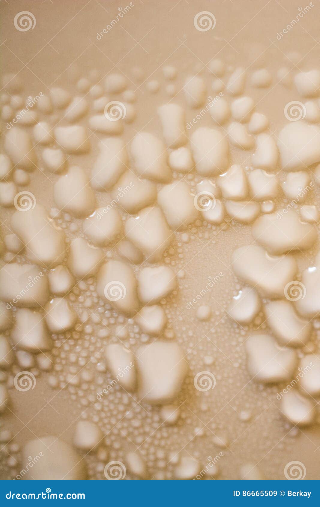 Water Damp Moisture Condensation on a Surface Stock Image - Image of ...
