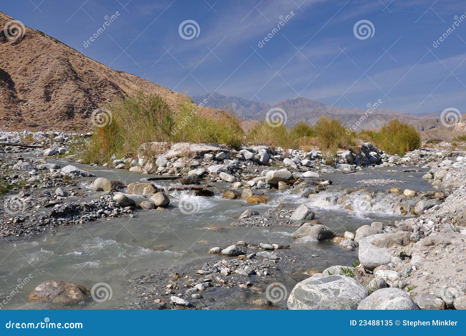 Water in the desert stock image. Image of hiking, cliffs - 23488135