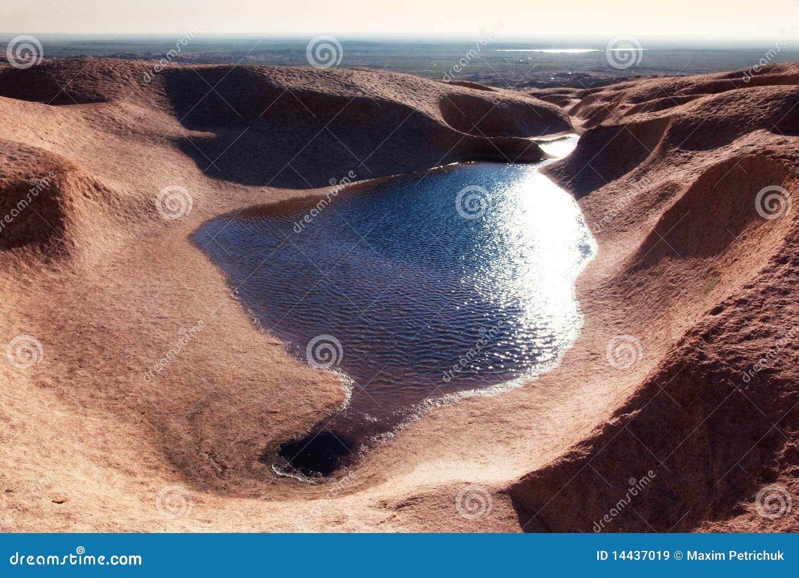 Water in desert mountains stock image. Image of mountains - 14437019
