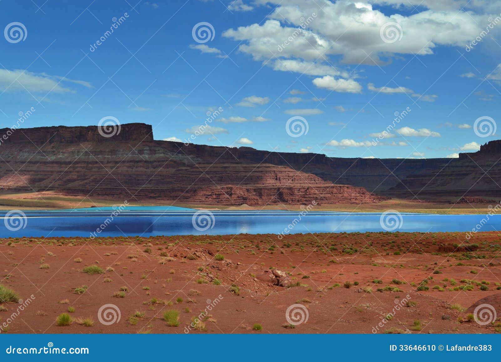 Water in desert stock photo. Image of potable, landscape - 33646610
