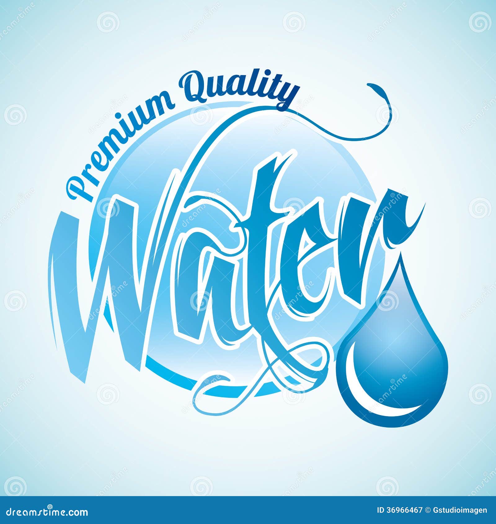 Water design stock vector. Illustration of design, earth - 36966467