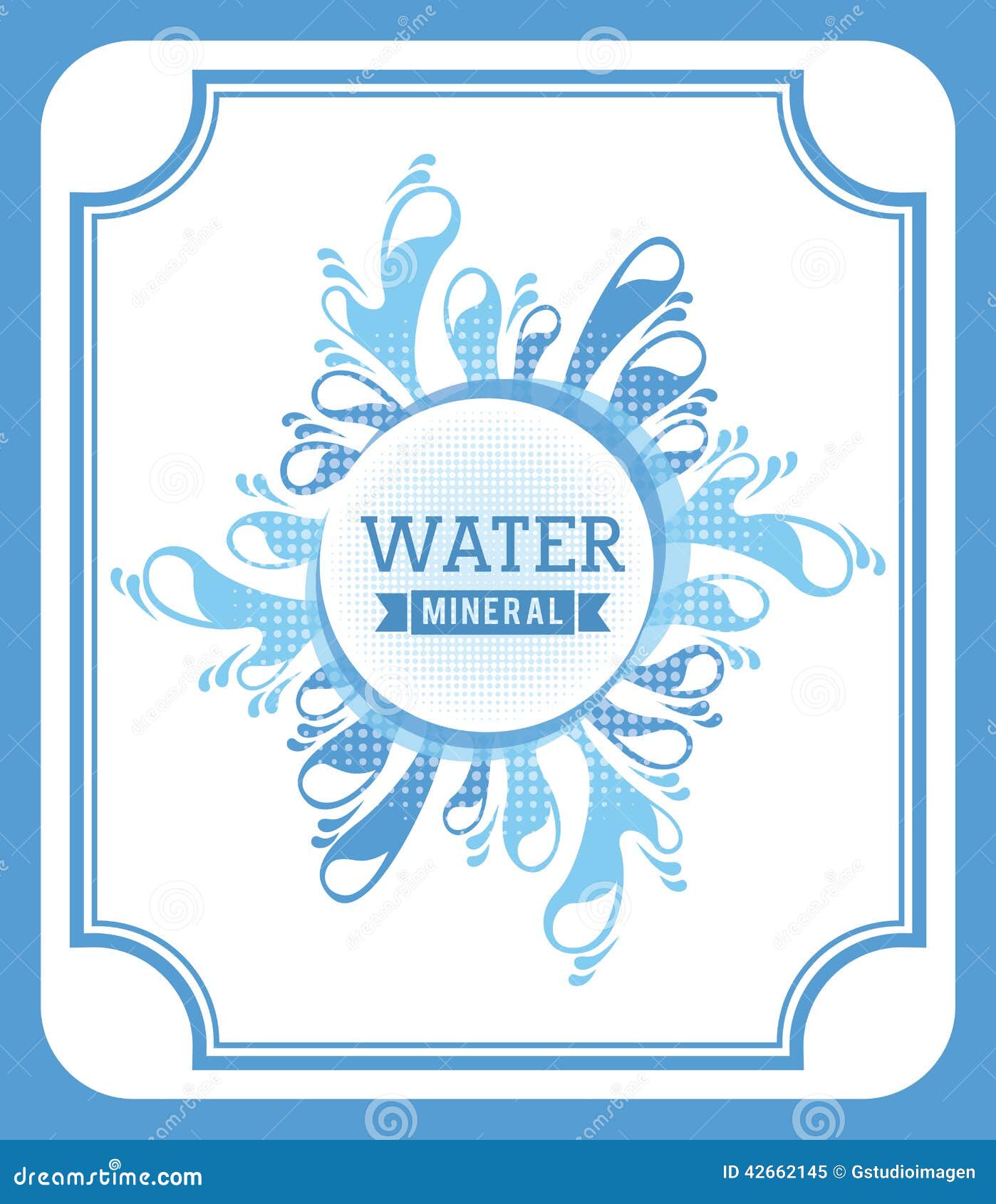 Water design stock vector. Illustration of protection - 42662145