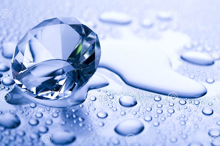 Water & Diamond stock image. Image of gemstone, shiny - 6304365