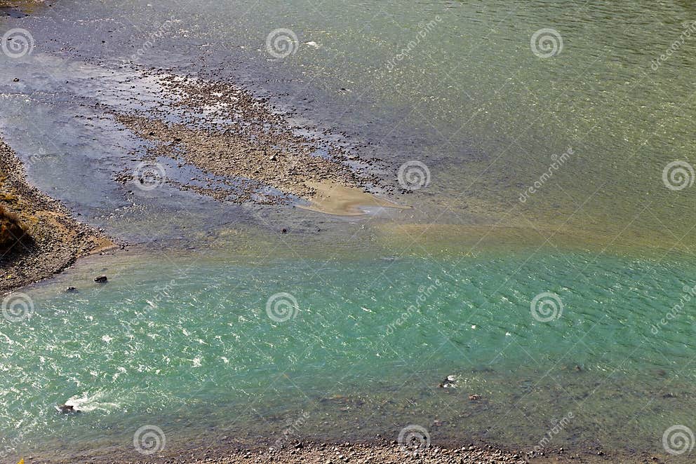 Water of different colors stock photo. Image of color - 15656348