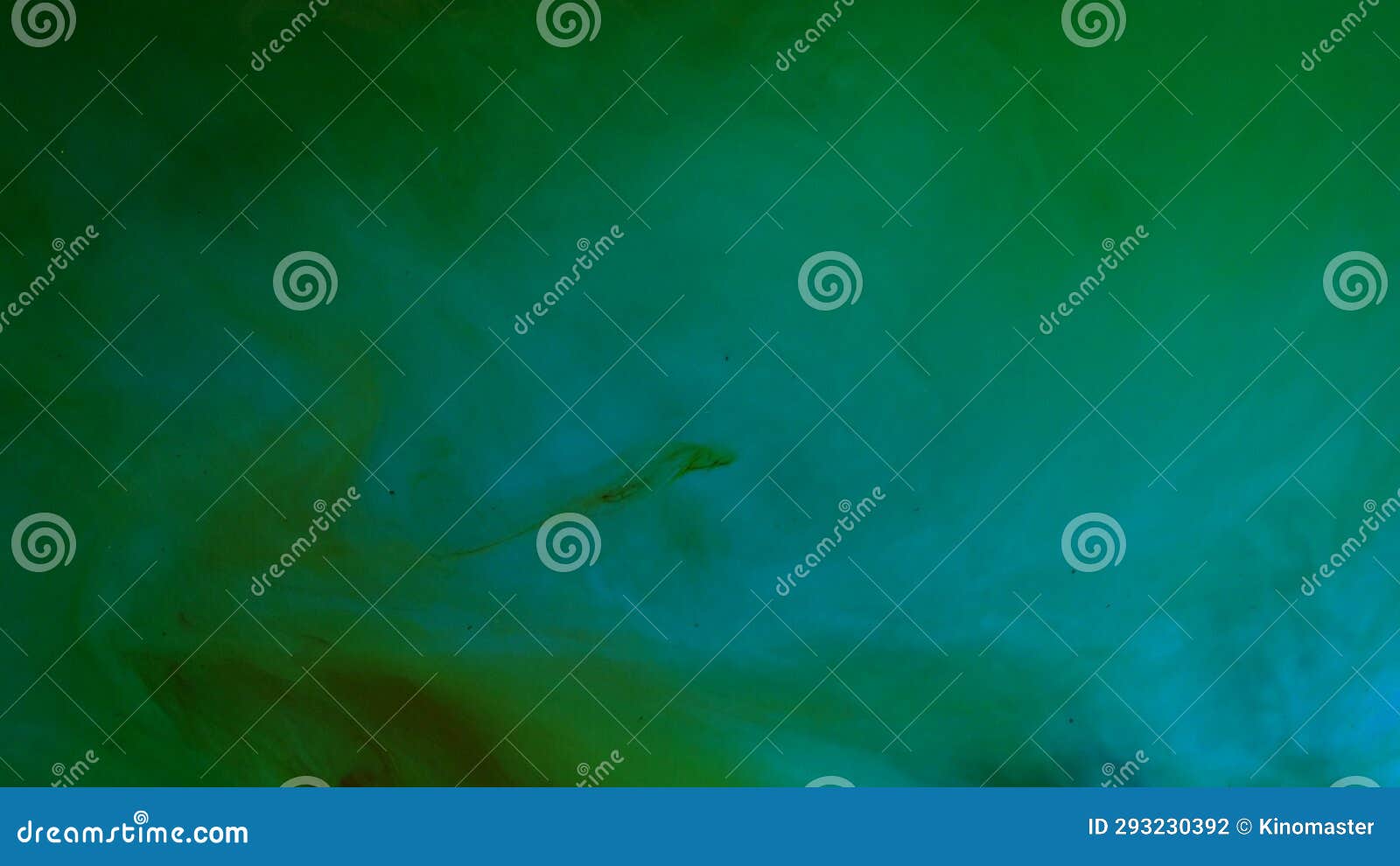 Beautiful Deep Green Water Surface with Ink Flows Creating Abstract ...