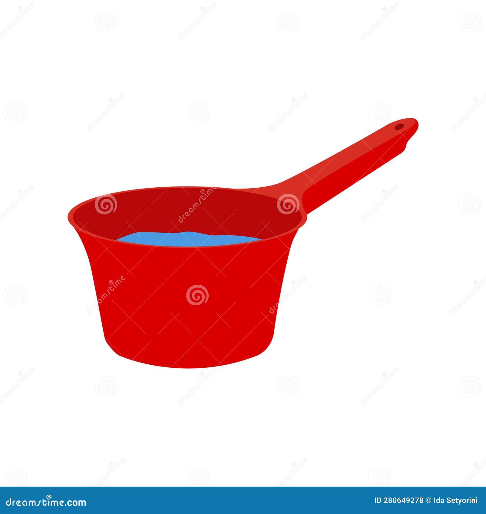 Water dipper icon vector stock illustration. Illustration of scoop ...