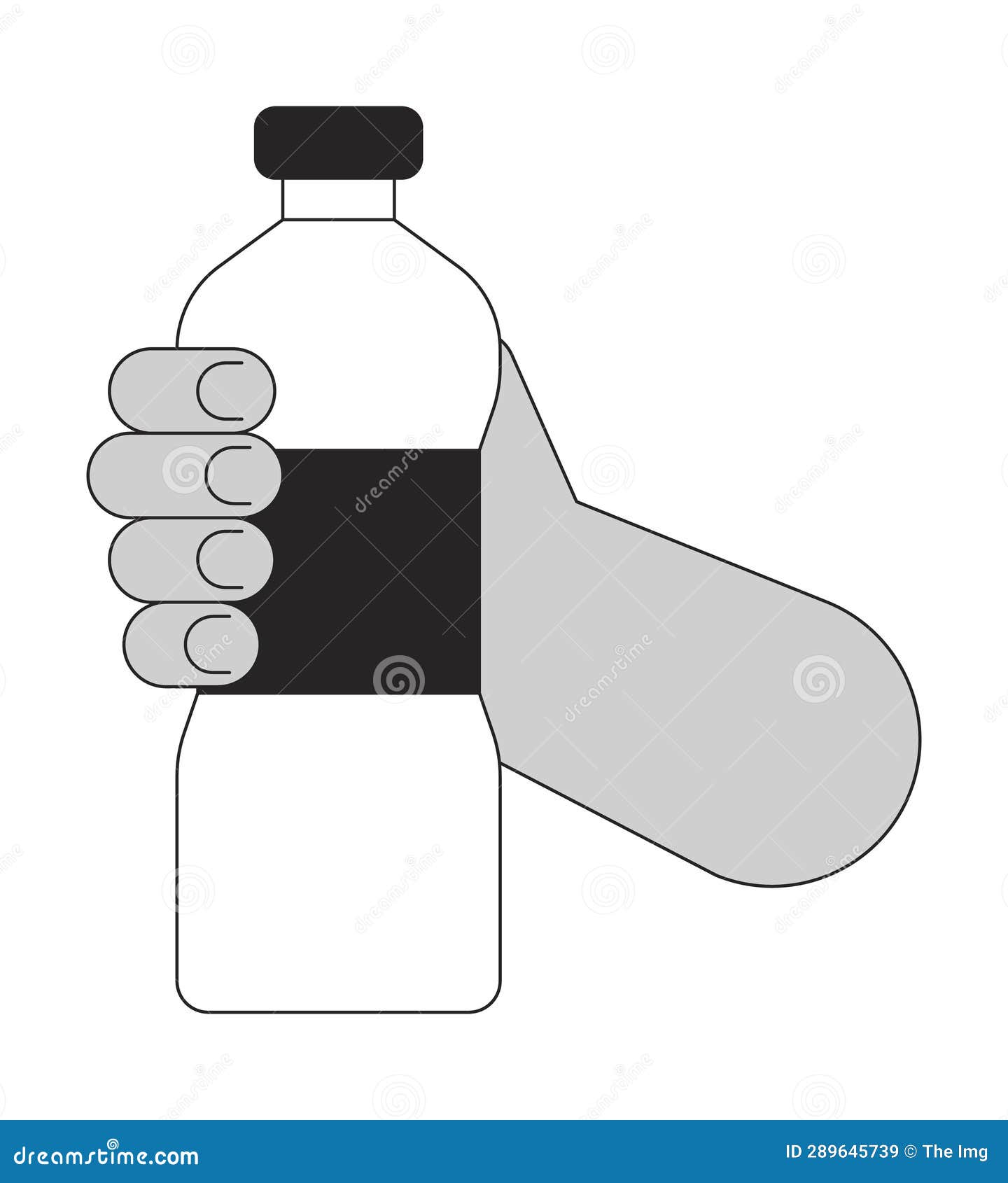 Water Donation Bw Concept Vector Spot Illustration Stock Illustration ... Water Donation Bw Concept Vector Spot Illustration Stock Illustration ...
