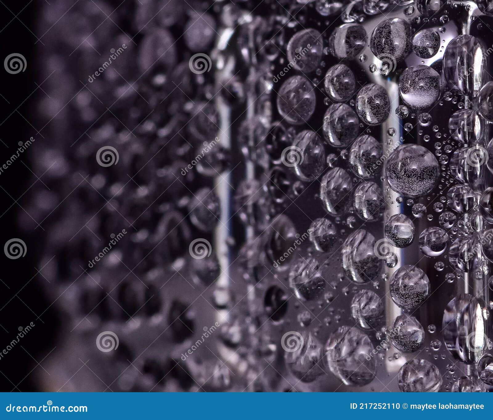 Water Dots are on Outside of Bottle. Stock Photo - Image of bottle ...