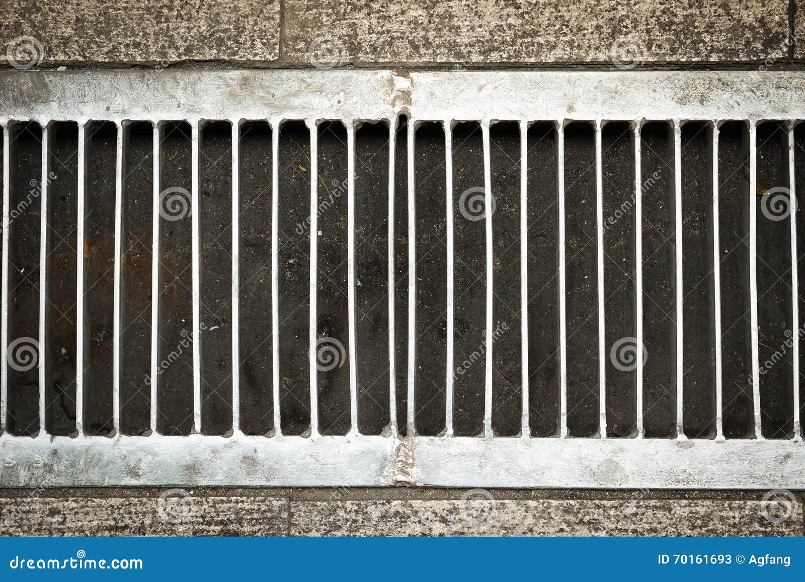Water drain stock image. Image of construction, city - 70161693