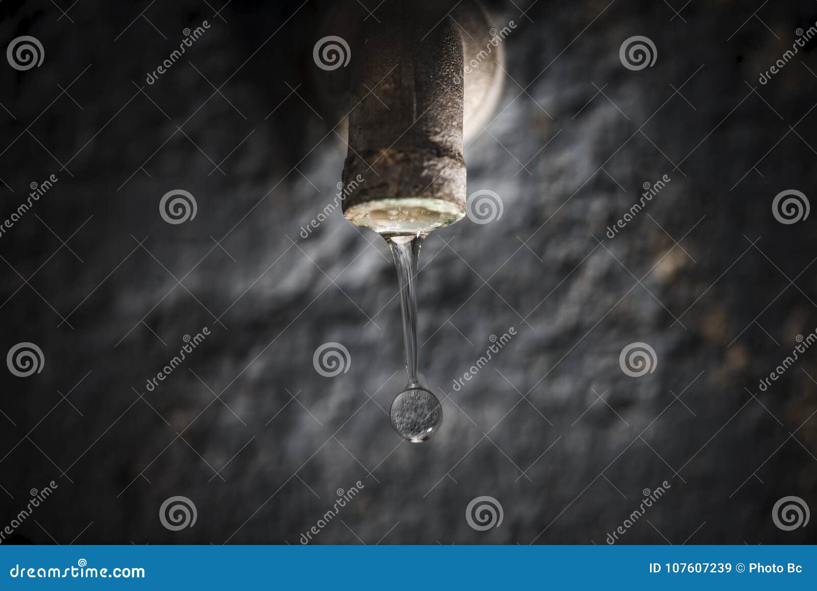 Water drip stock image. Image of clear, water, white - 107607239