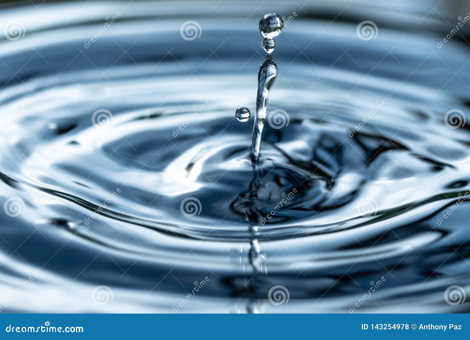 Water drip close macro stock photo. Image of nature - 143254978