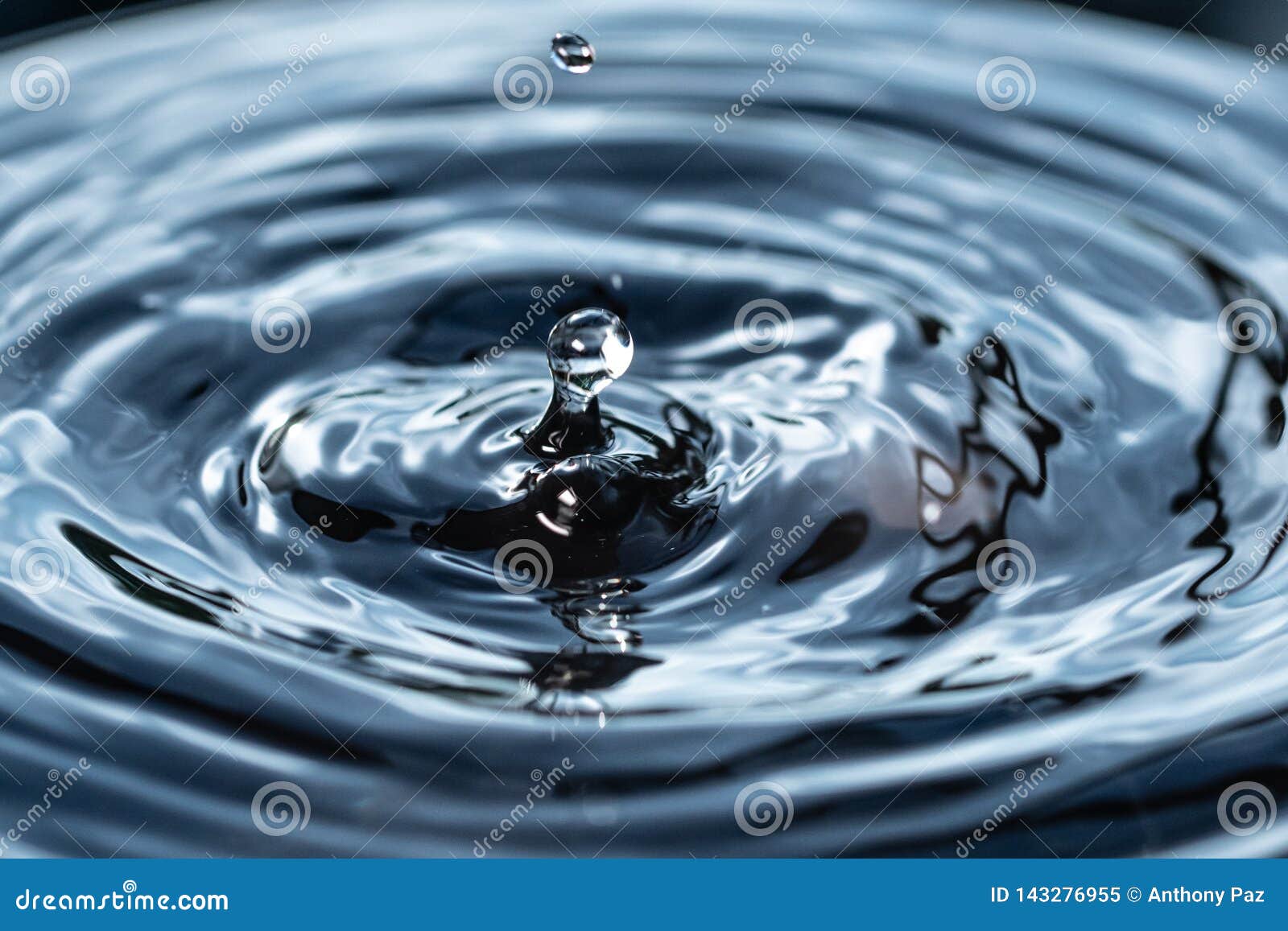 Water drip close macro stock image. Image of color, circle - 143276955